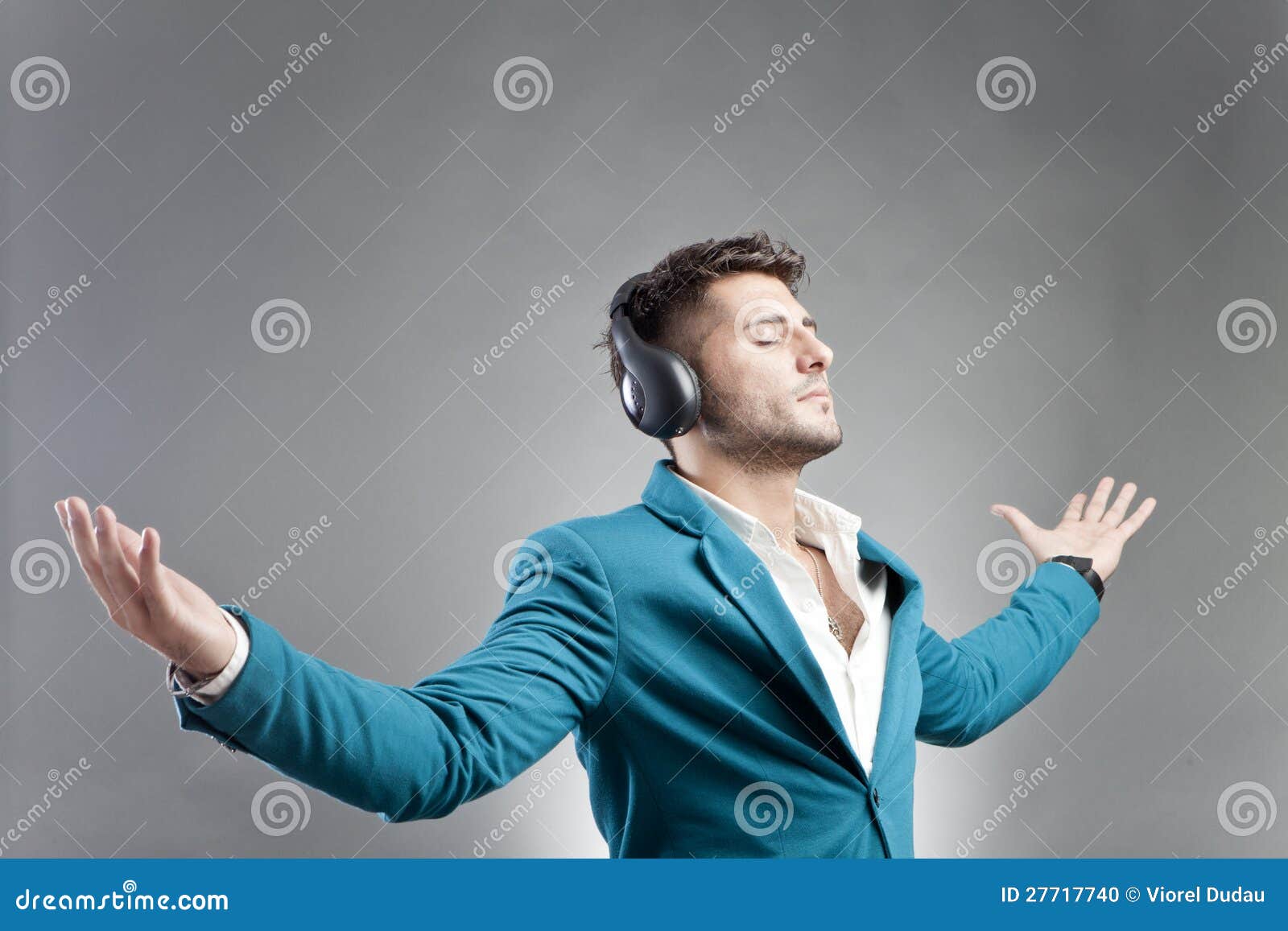 High fidelity sound stock photo. Image of casual, young - 27717740