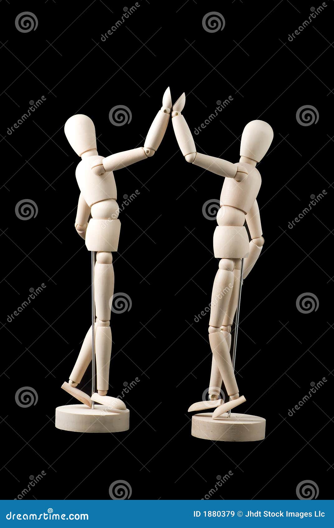 High Five stock image. Image of base, stands, wooden, high - 1880379