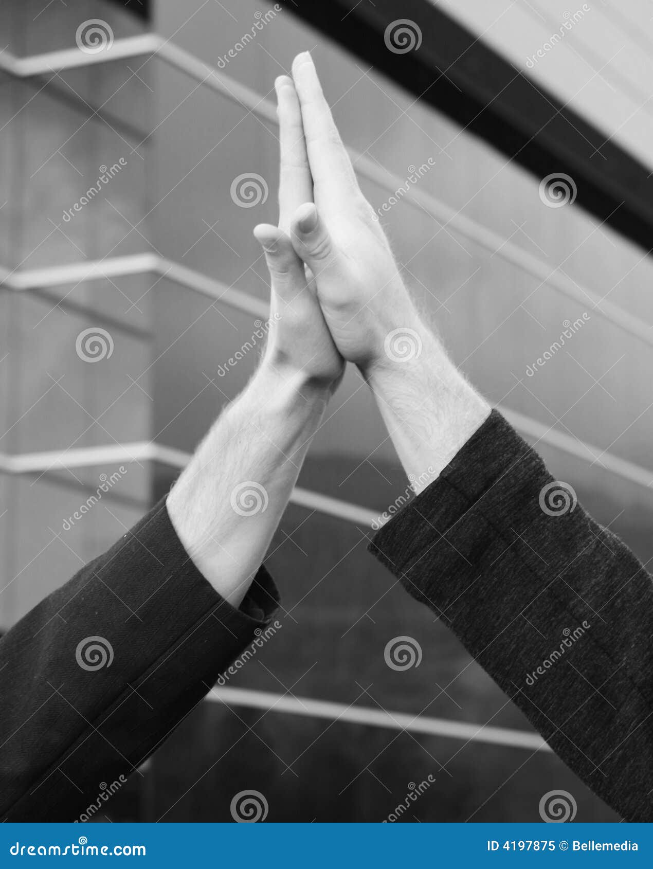 High-five Picture. Image: 4197875