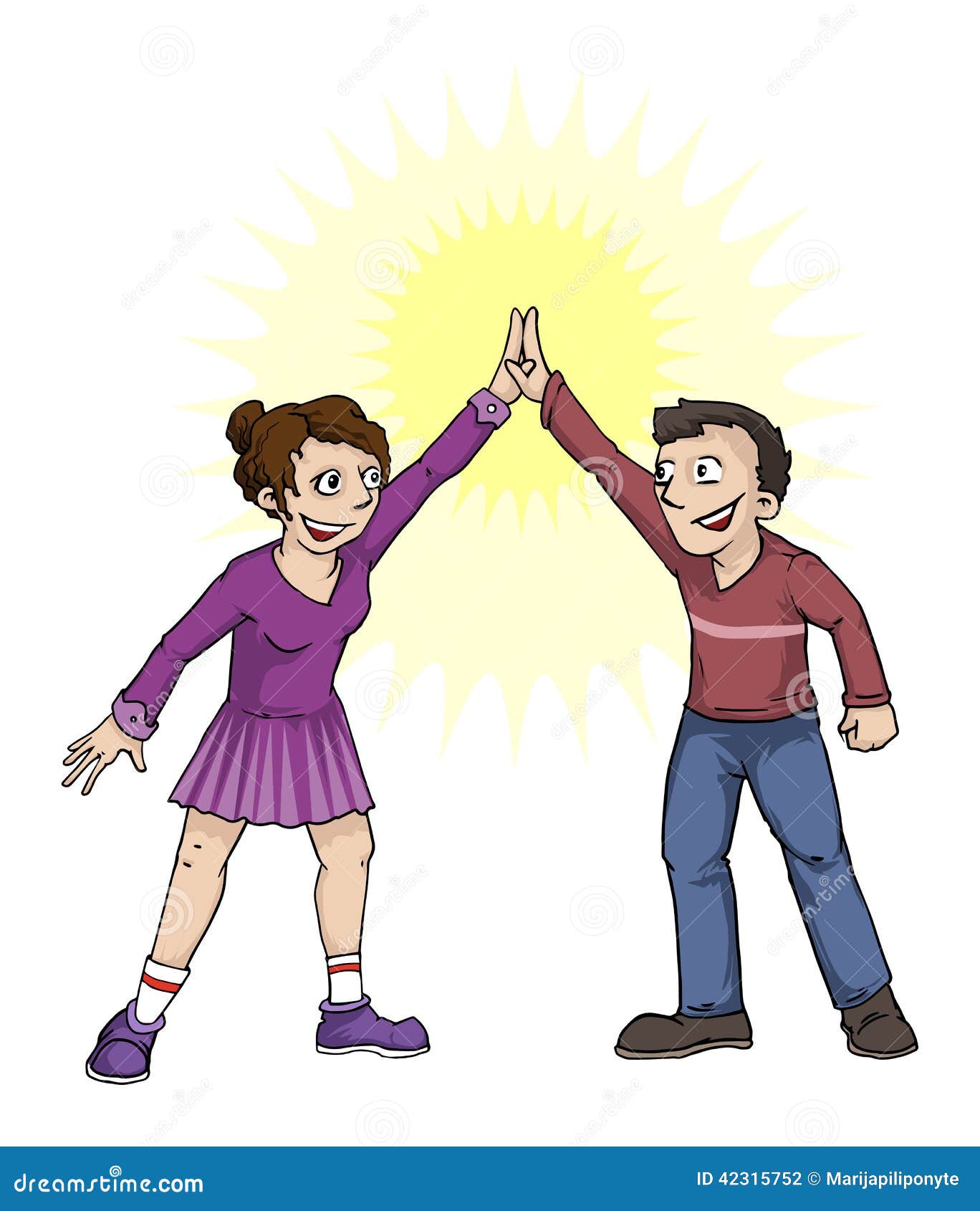 Animated High Five