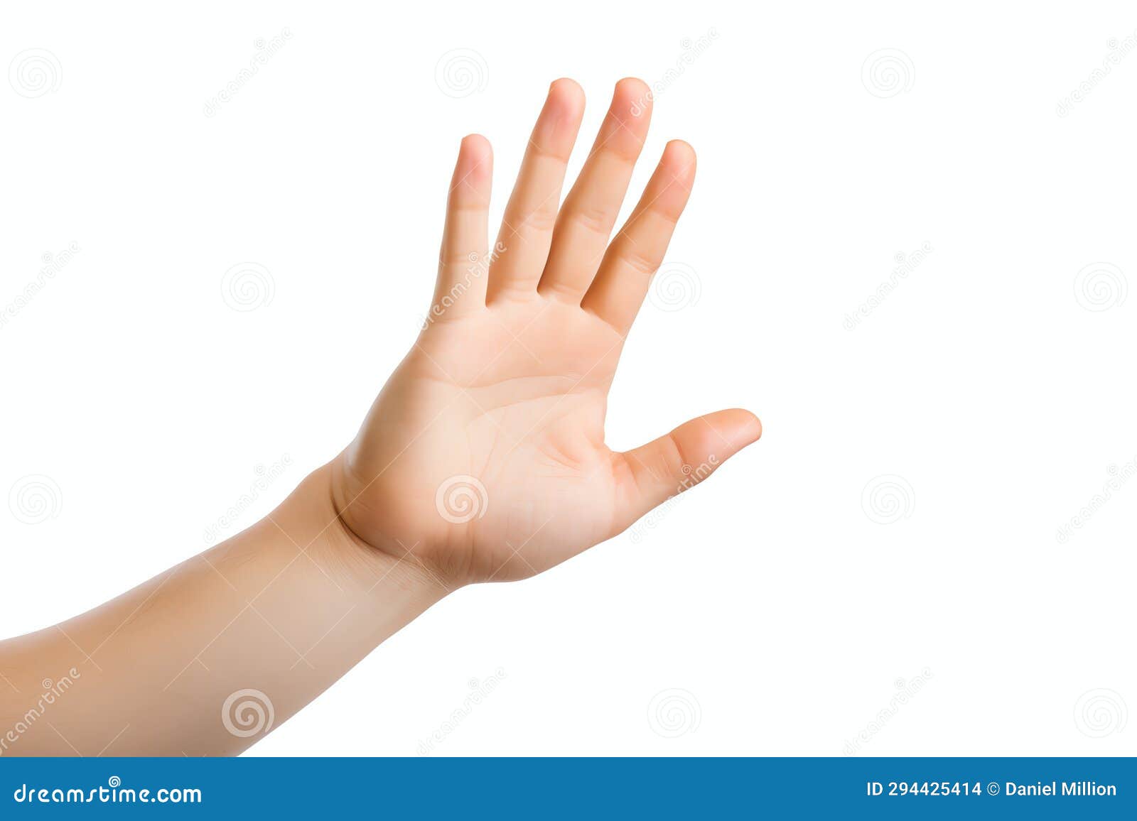 High Five Hand Gesture on White Background Stock Illustration ...