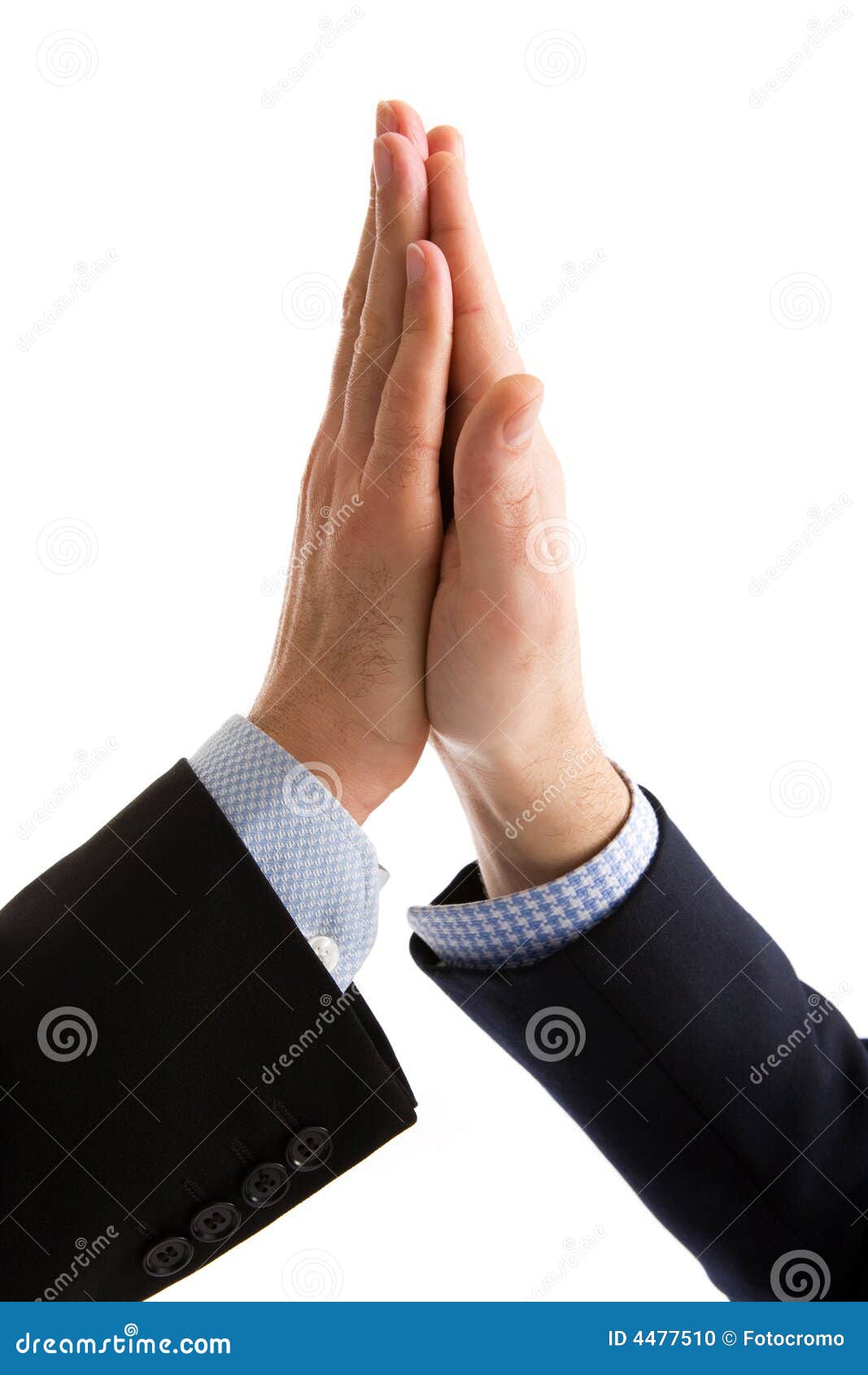 High Five Handshake Picture. Image: 4477510