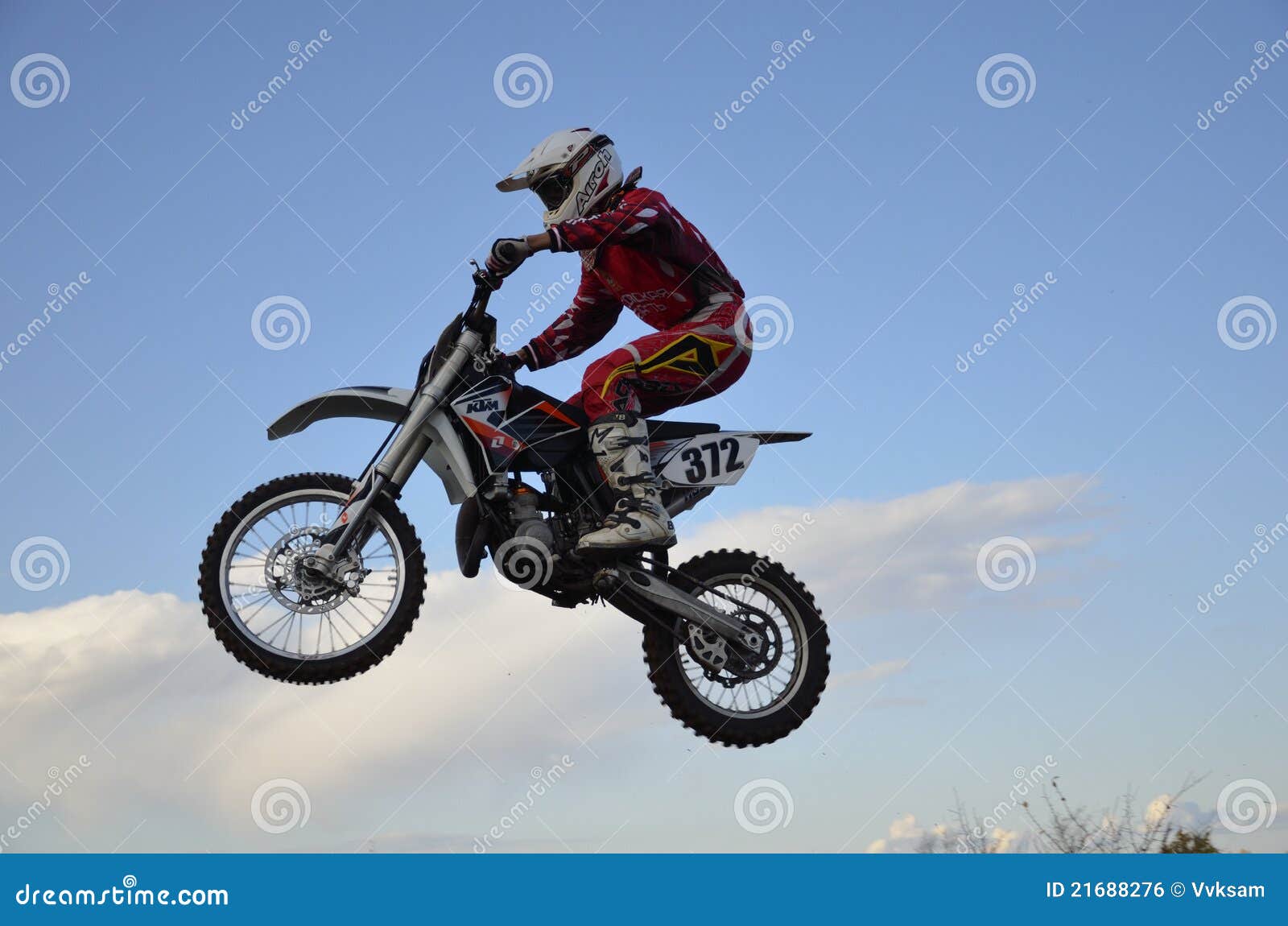High Flight of Motorcycle Racer on a Motorcycle Editorial Photo - Image ...