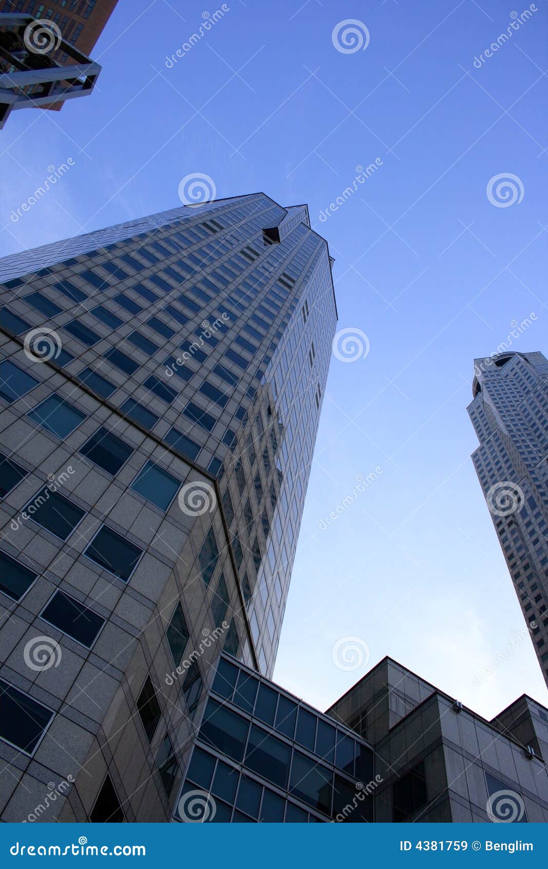 High floor building stock image. Image of commercial, asia - 4381759
