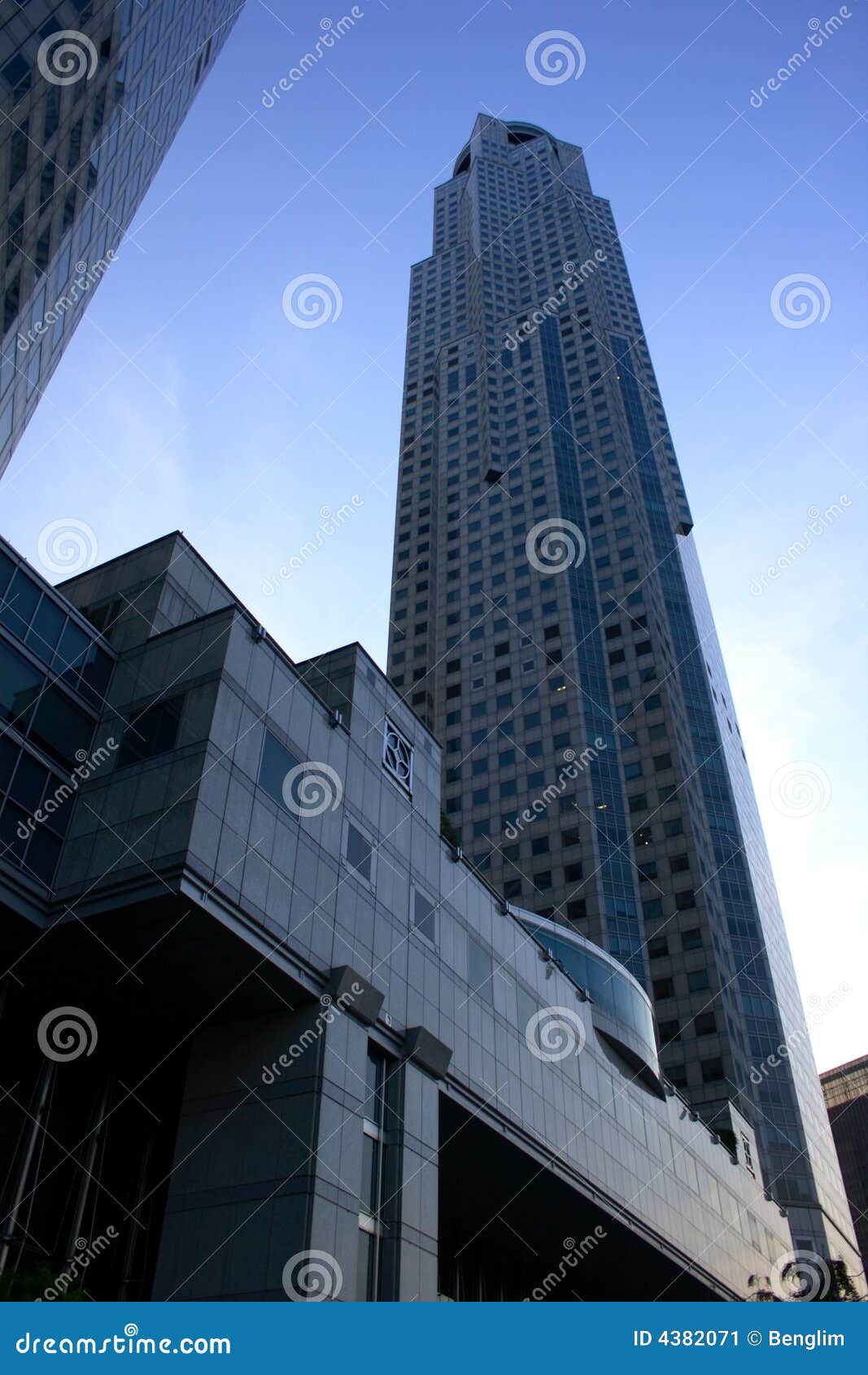 High floor building stock image. Image of contemporary - 4382071