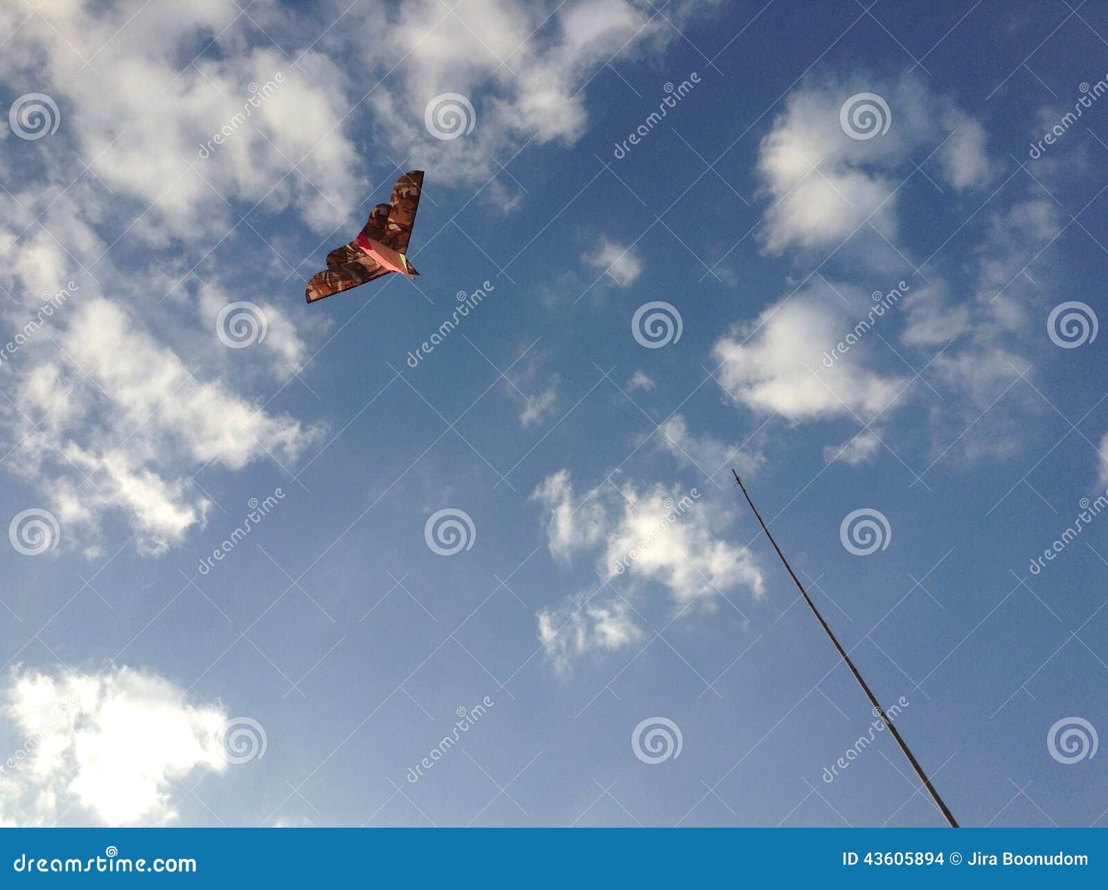 High fly stock photo. Image of high, windy, kite - 43605894