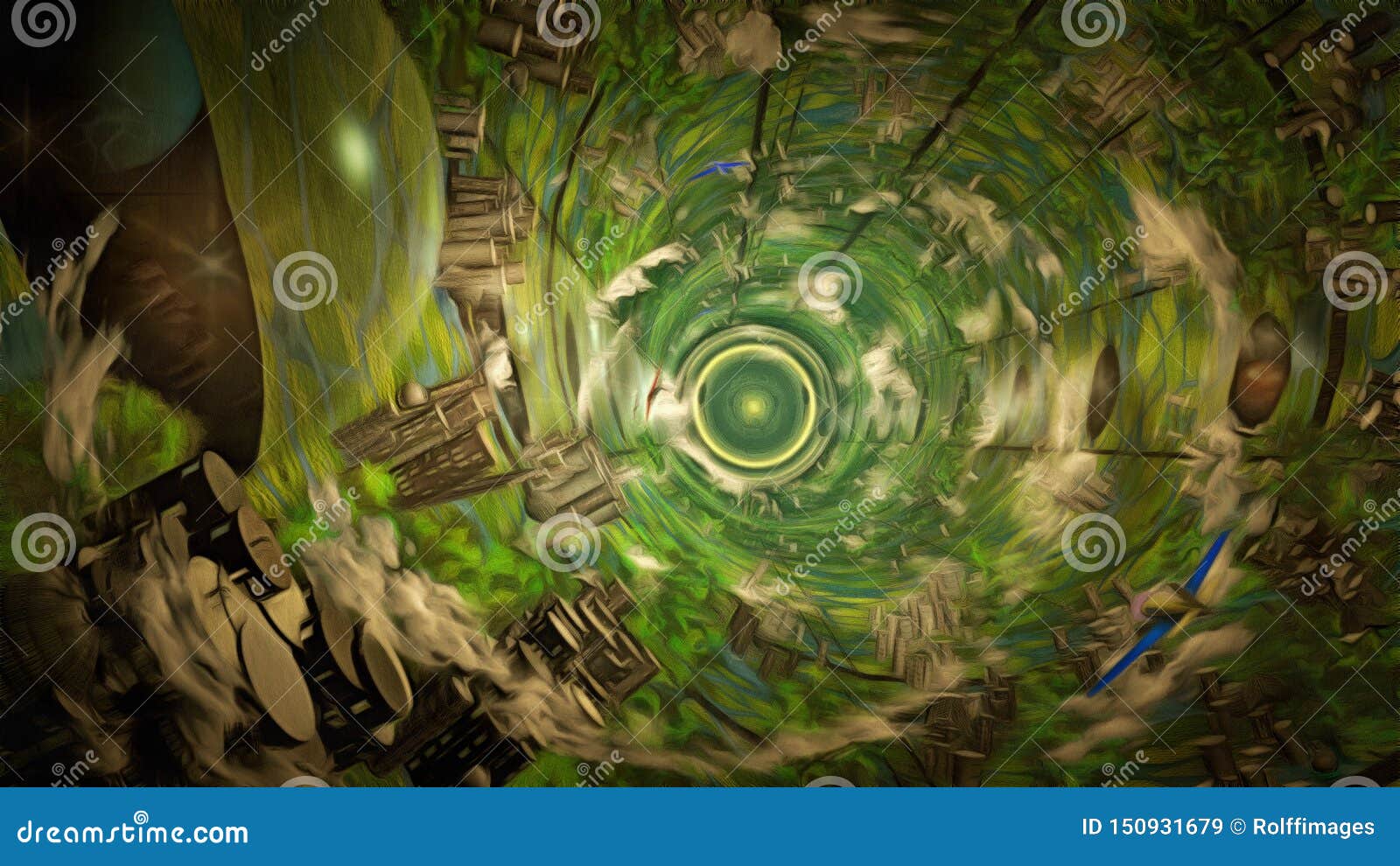 The Frontier Royalty-Free Cartoon | CartoonDealer.com #157841837