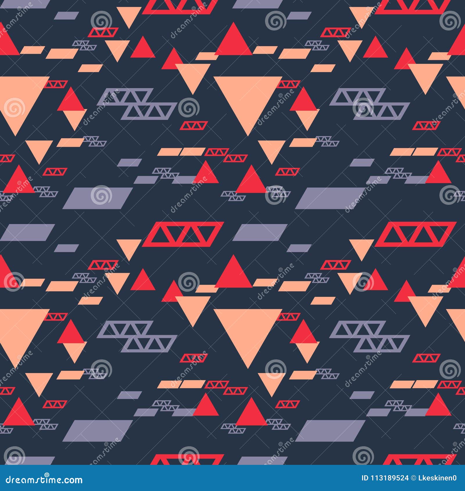 High Future Technology Seamless Pattern Stock Vector - Illustration of ...