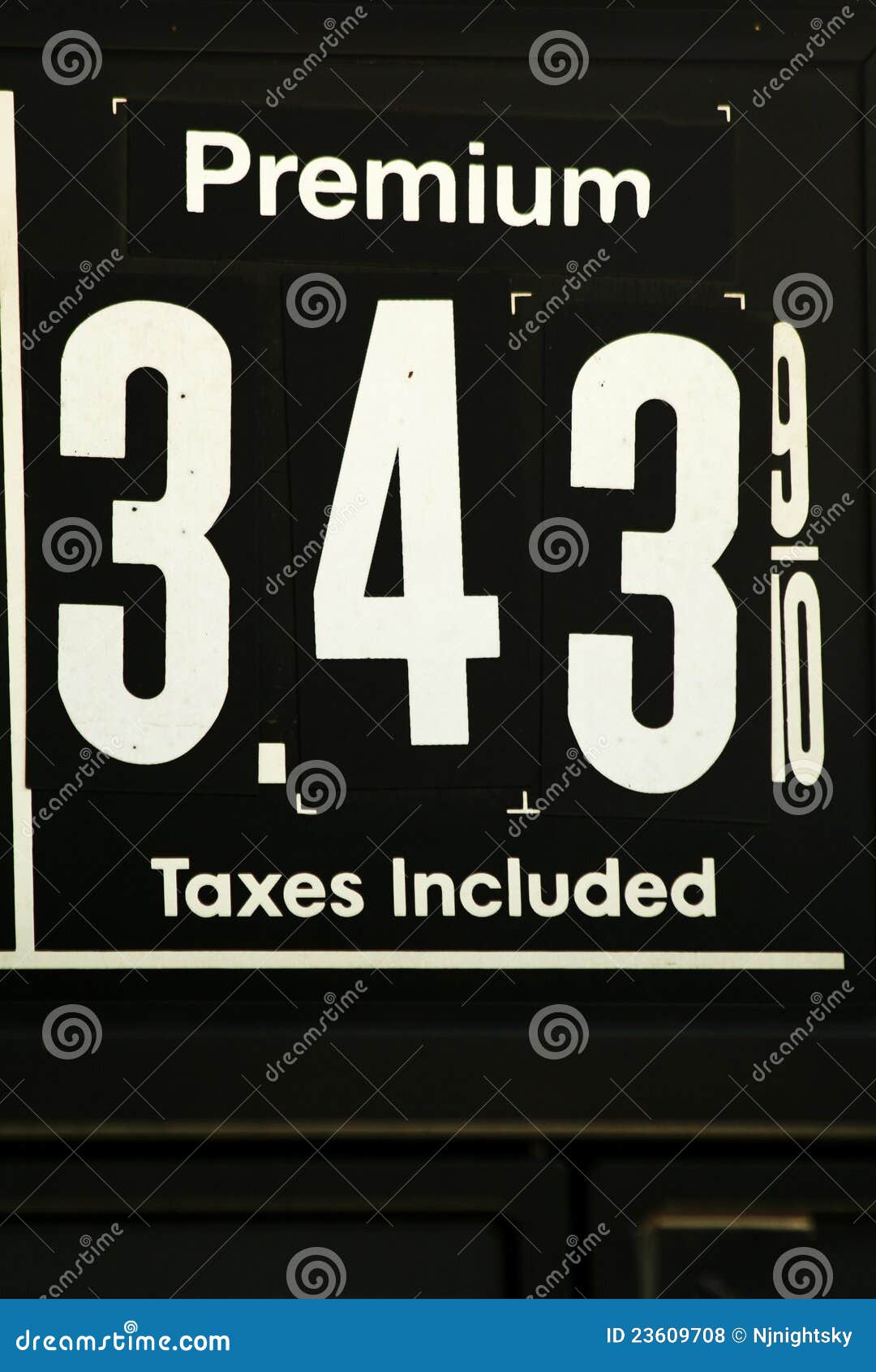 High Gas prices signs stock photo. Image of gallon, fuel - 23609708