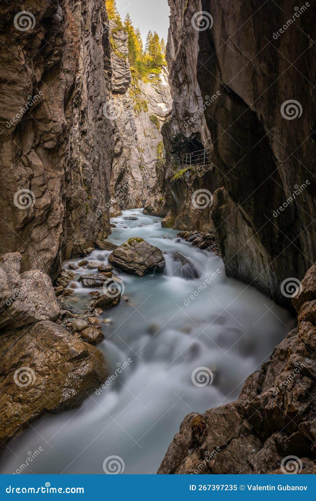 A high gorge stock image. Image of body, tourism, fluent - 267397235