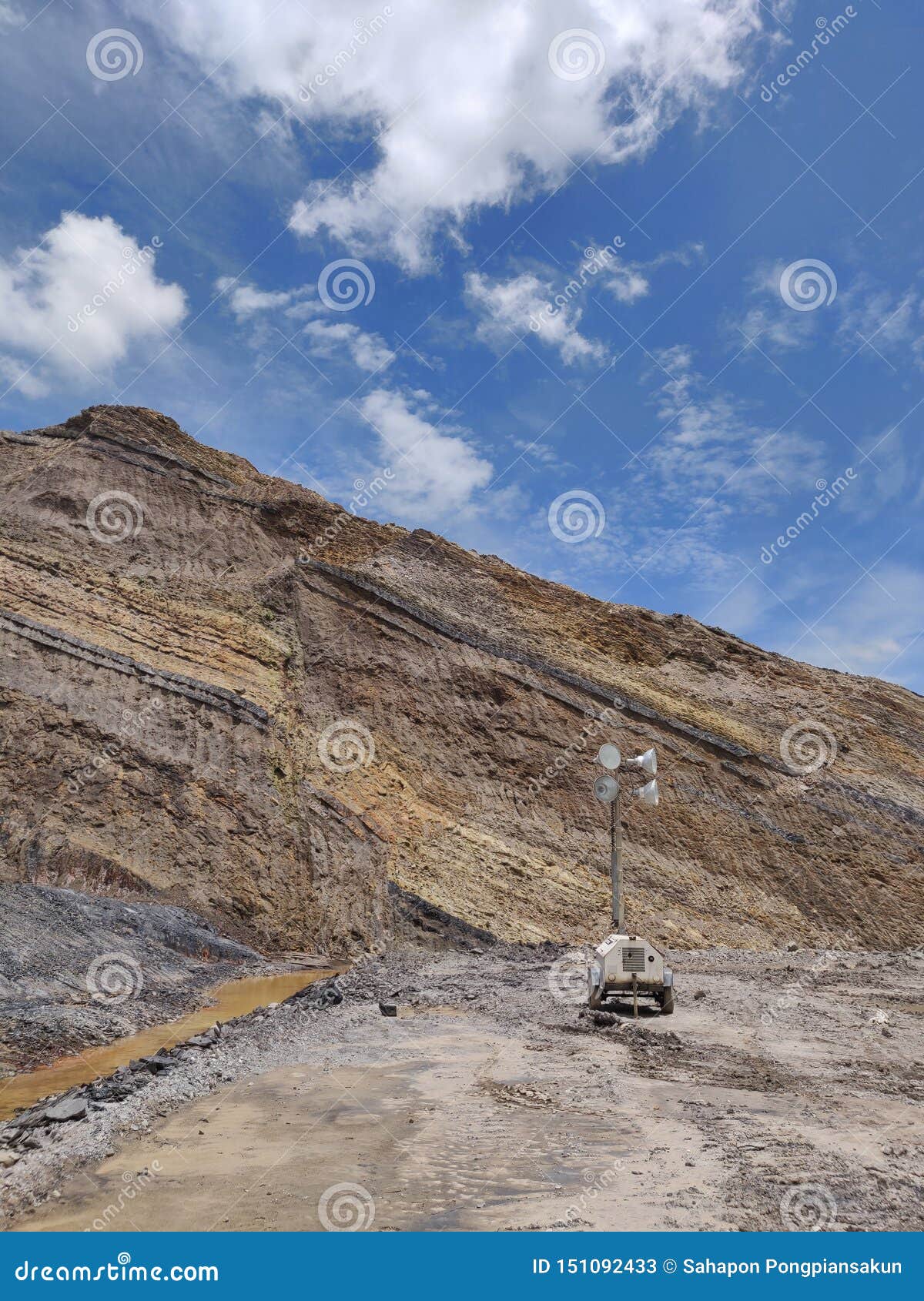 High Grade Coal Mine, Coal Layer Stock Image - Image of nature, mines ...