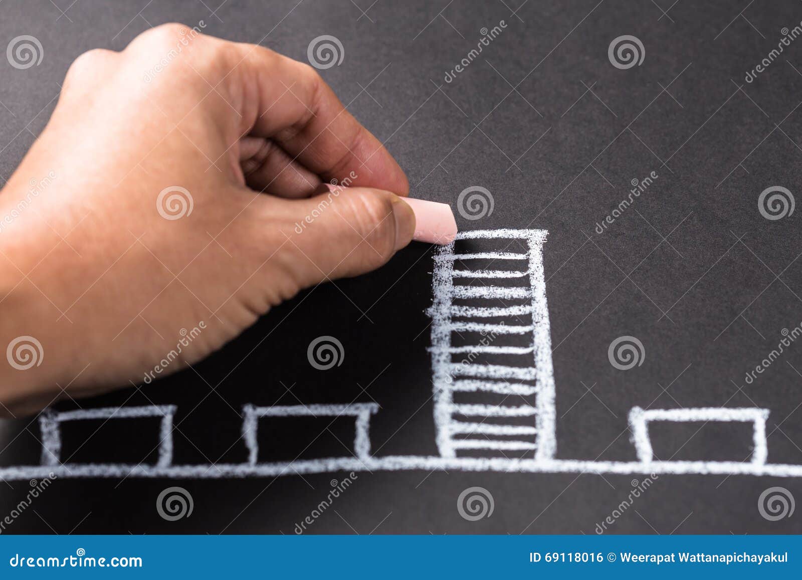 High Graph stock photo. Image of level, drawing, growth - 69118016