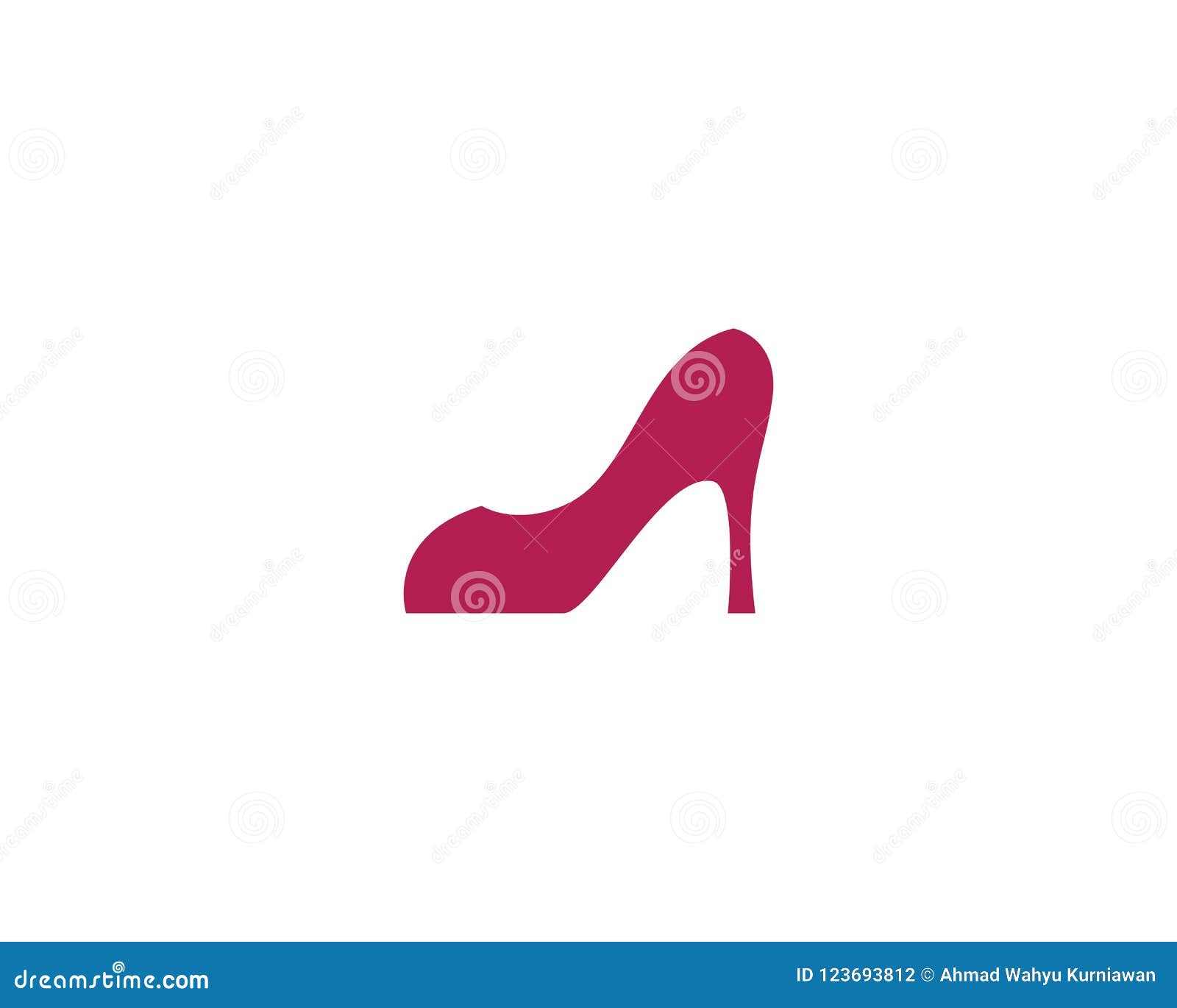 High Heel logo vector stock vector. Illustration of heel - 123693812
