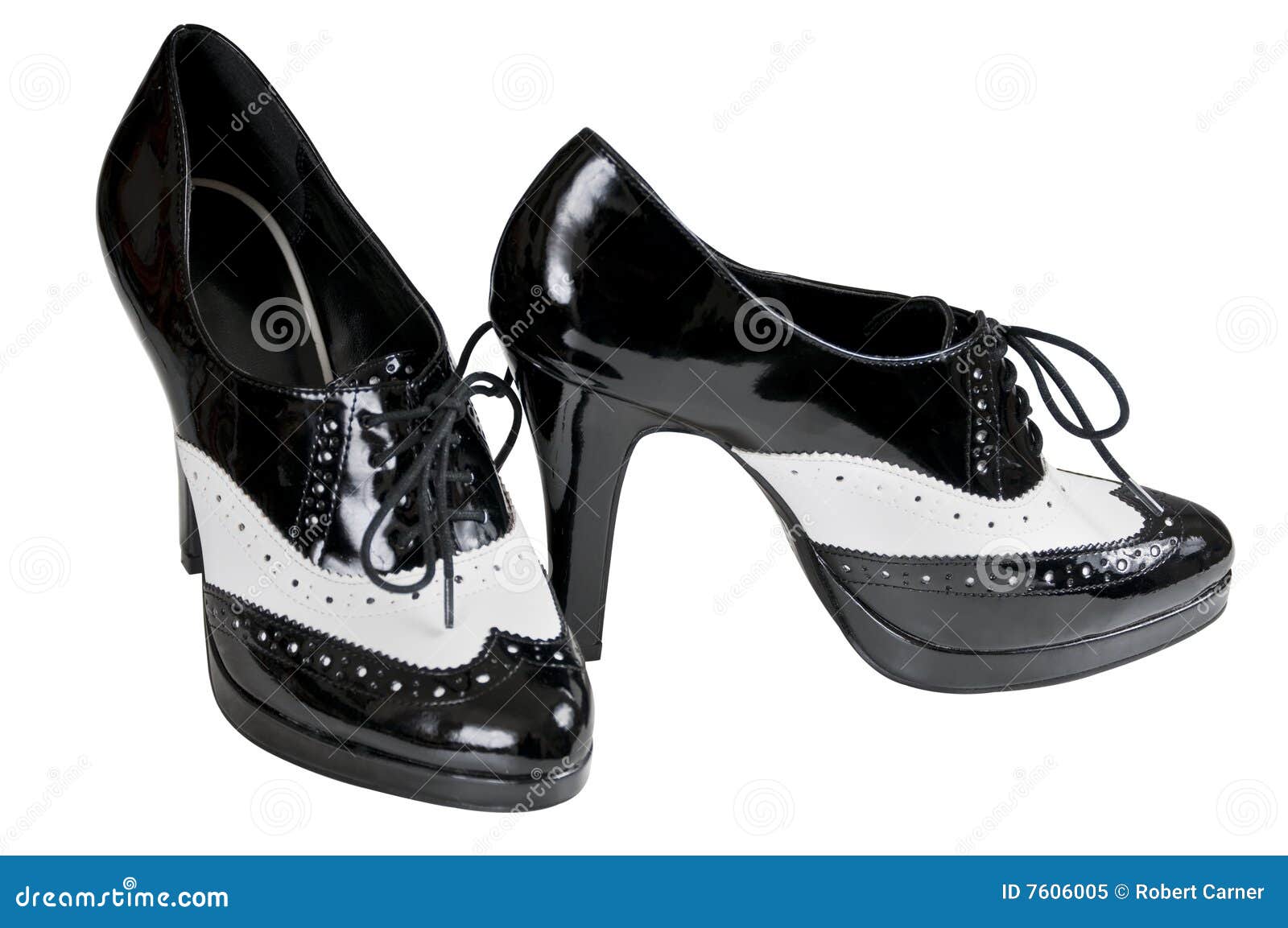 High Heel Spats Isolated with Clipping Path Stock Image - Image of ...