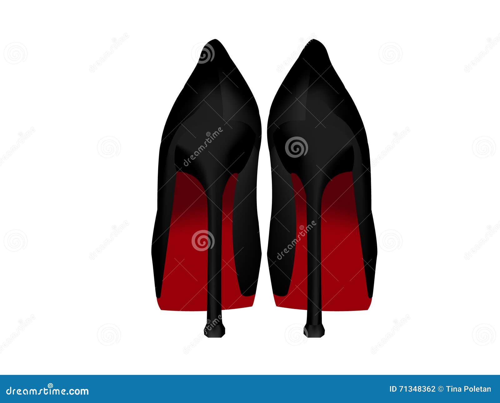 High heels stock illustration. Illustration of stilletos - 71348362