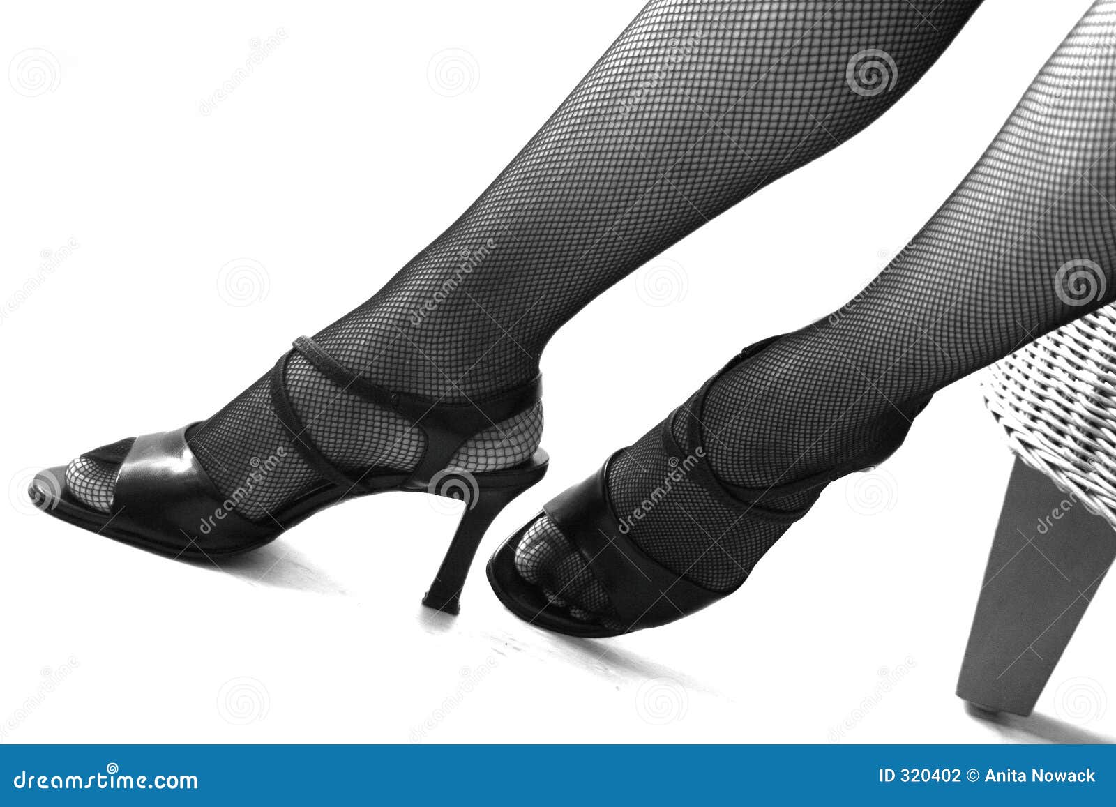 High heels, legs and nets stock photo. Image of erotic - 320402