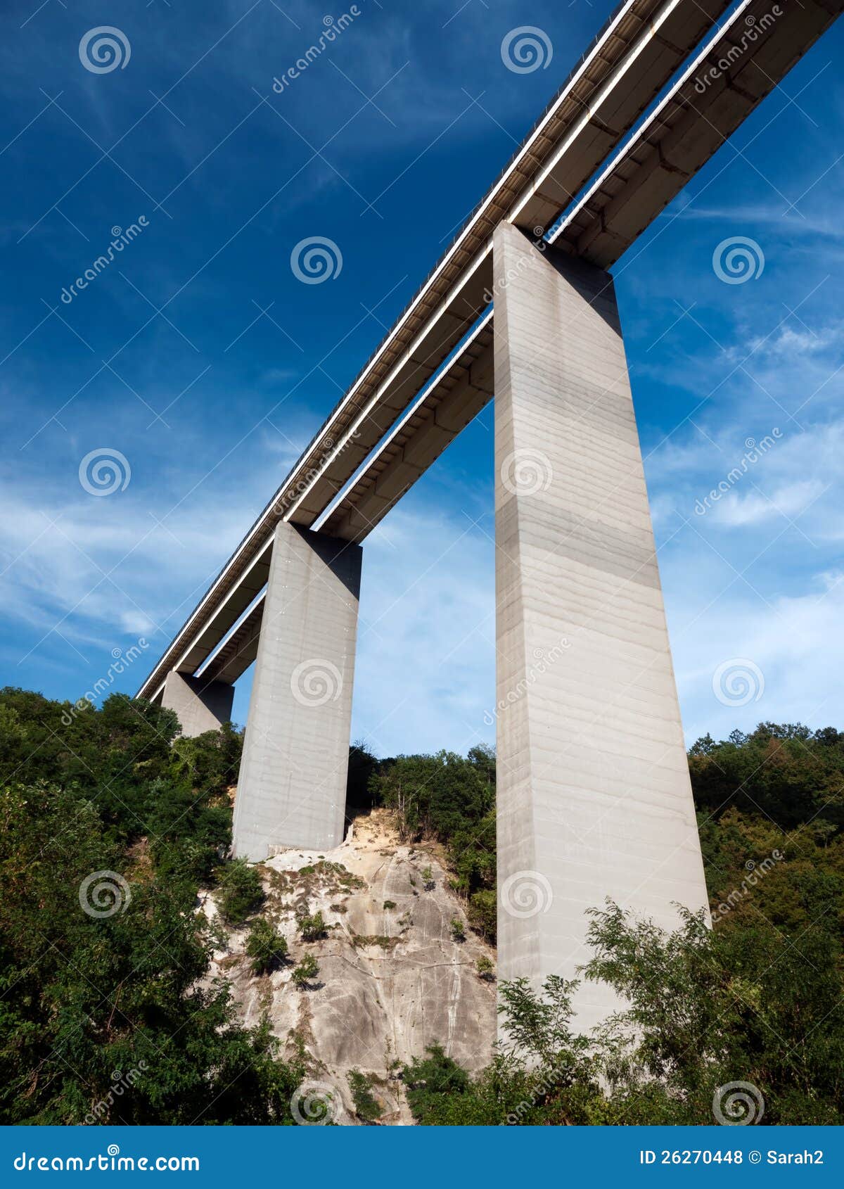High Italian Motorway Aka Autostrada Stock Photo - Image of autostrada ...