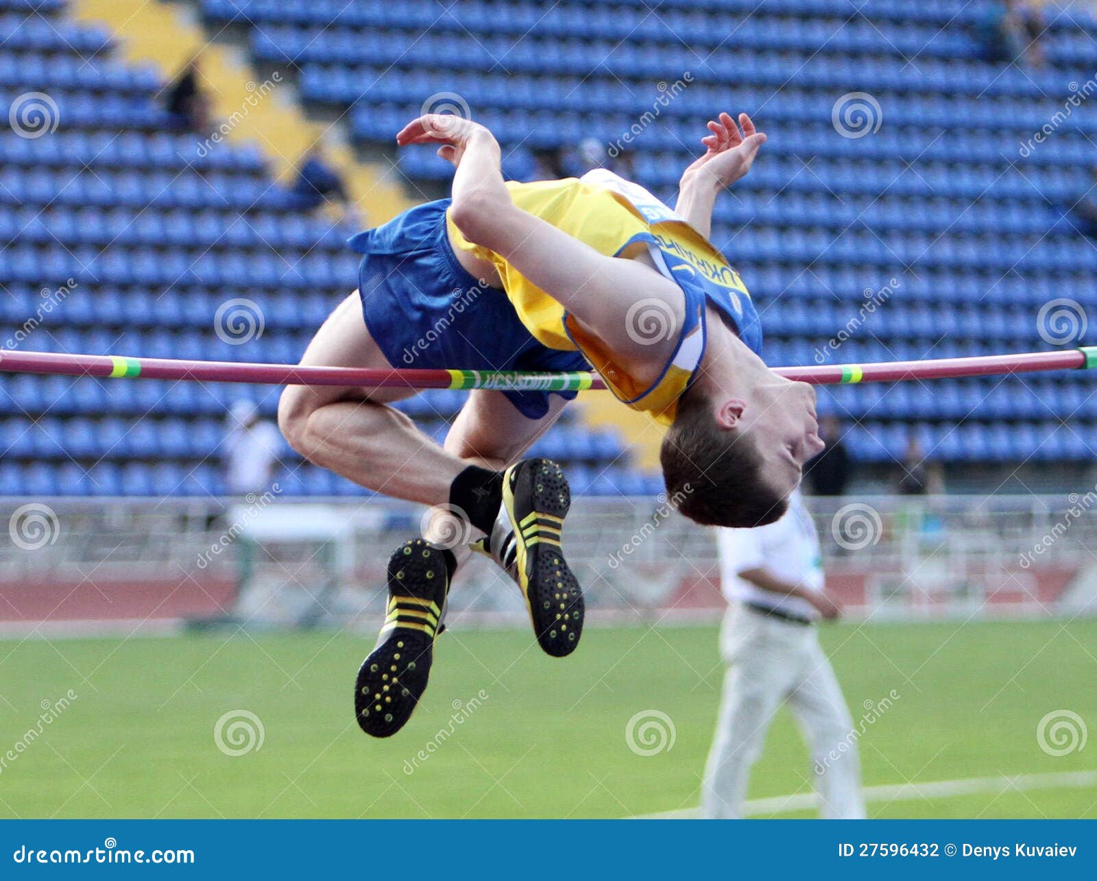 High Jump editorial photography. Image of denys, goal - 27596432