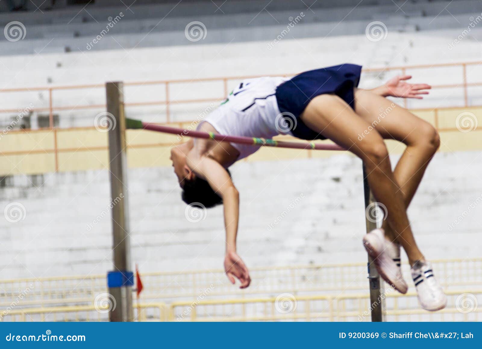 High Jump Action (Blurred) stock image. Image of jump - 9200369