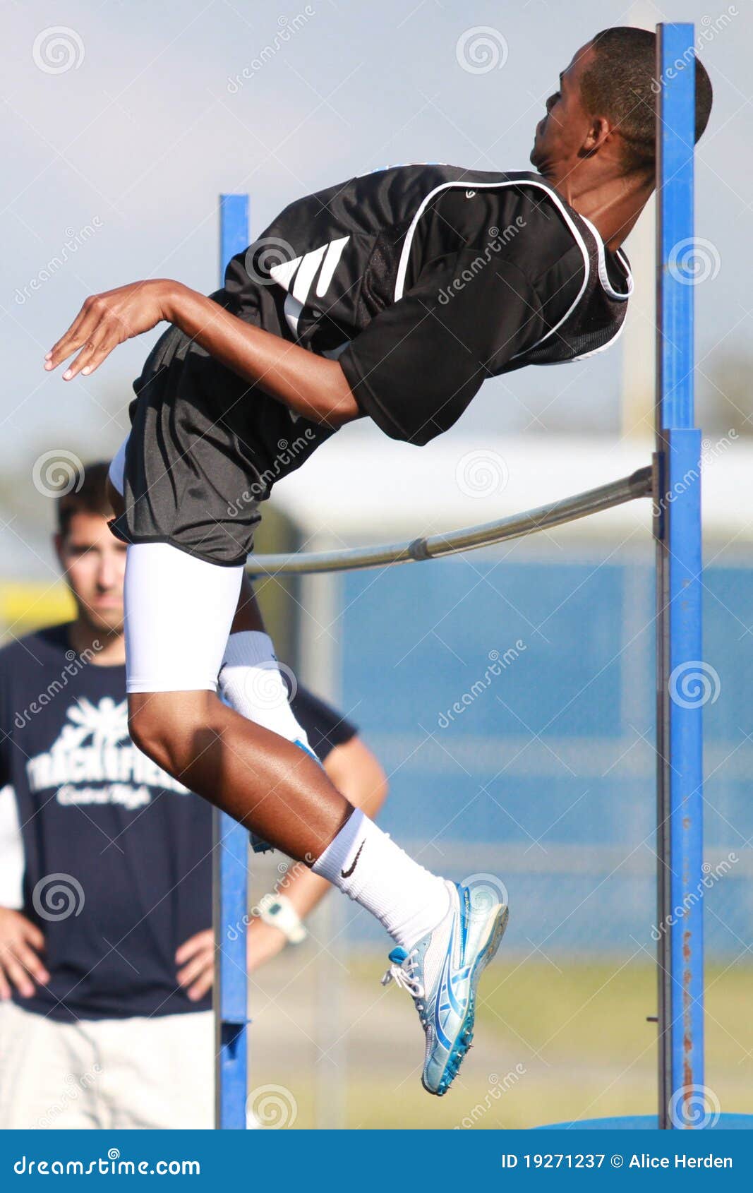 High Jump Competition editorial photography. Image of competition ...
