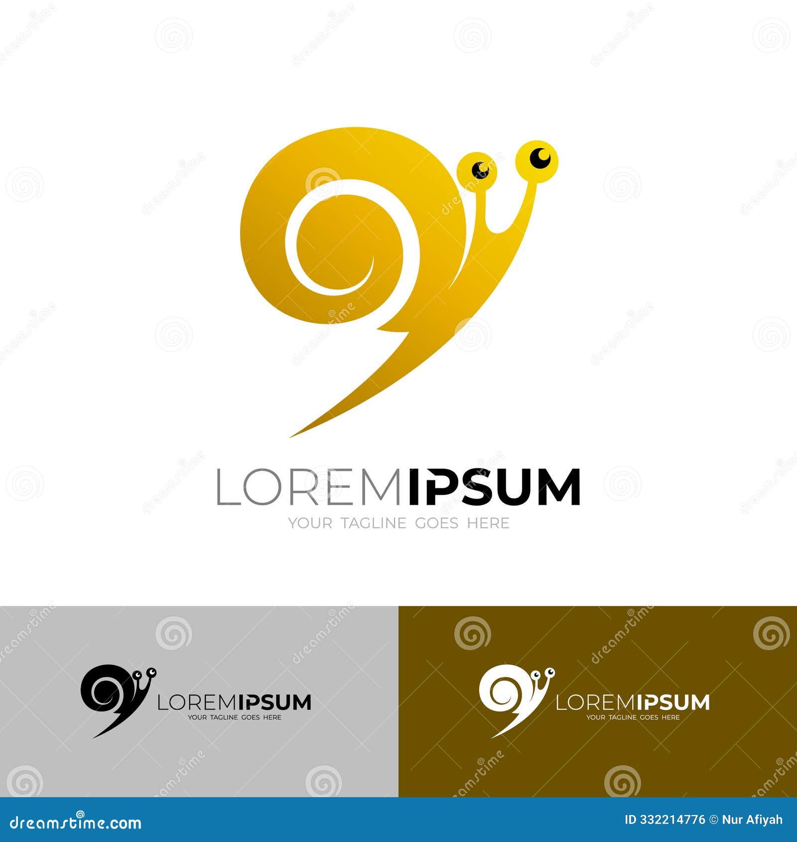 Snail Icon. Detailed Set Of Sea Foods Illustrations In Neon Style ...