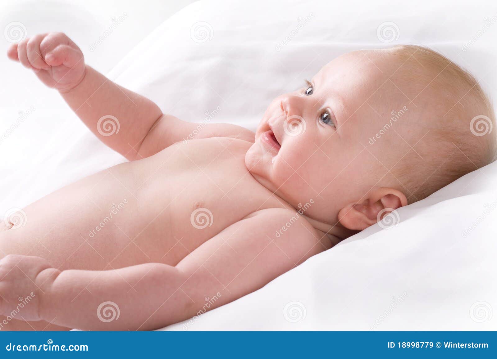 High Key Baby Boy Studio Shot Stock Image - Image of studio, cute: 18998779
