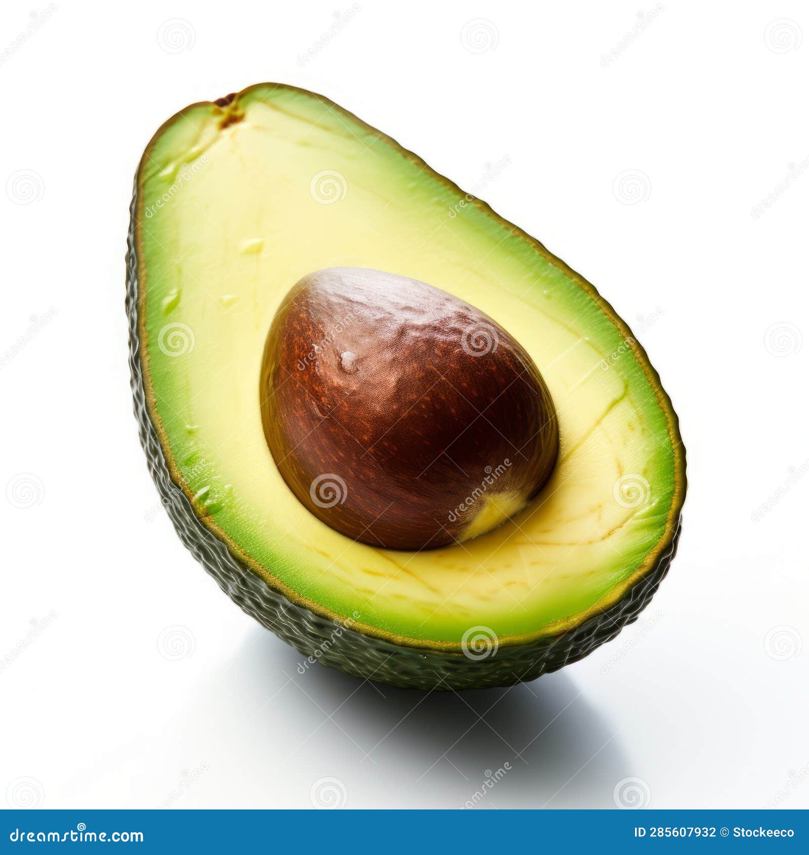 High Resolution Avocado Product Photography on White Background Stock ...