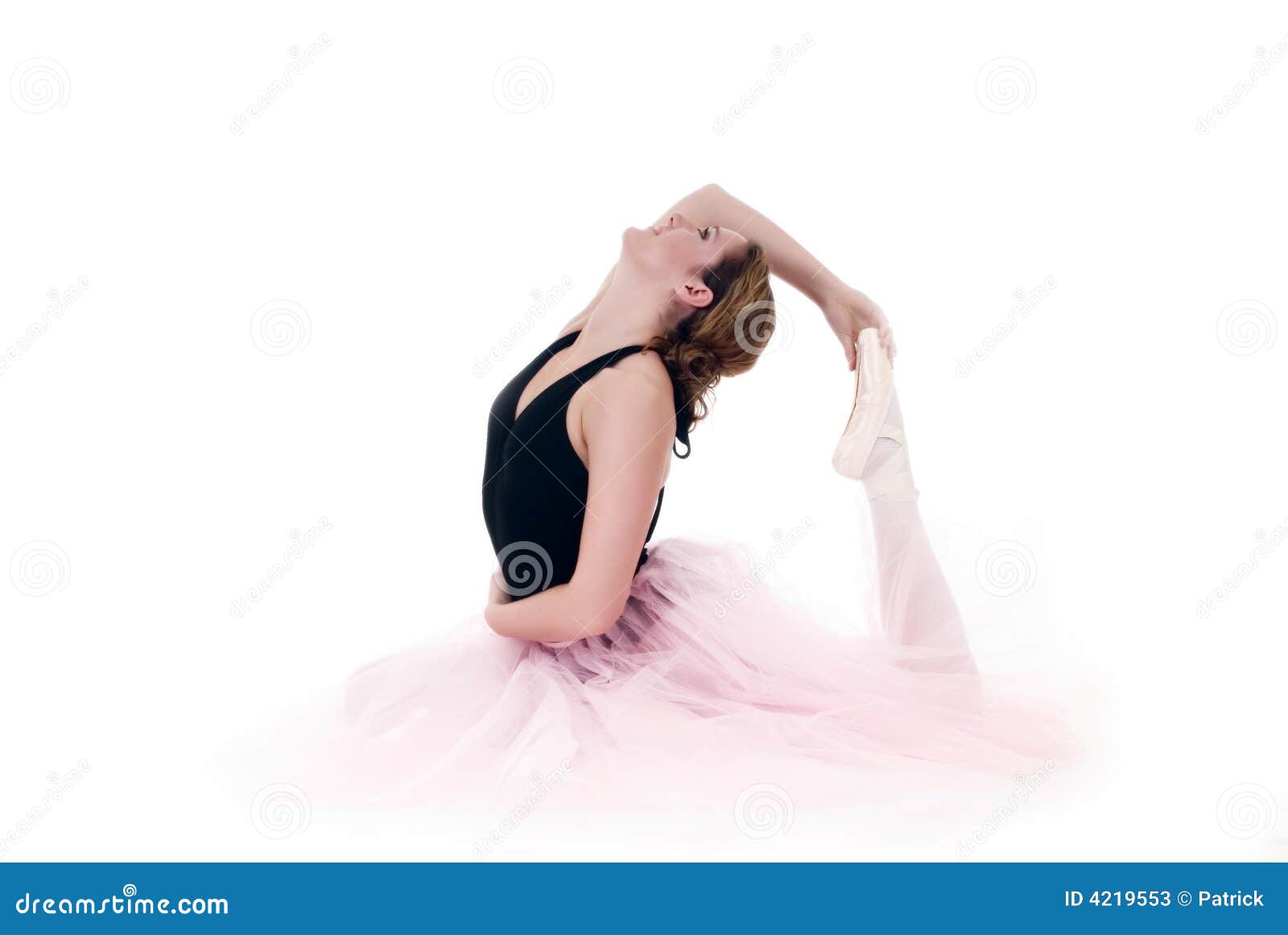 High key Pretty ballerina stock image. Image of grace - 4219553