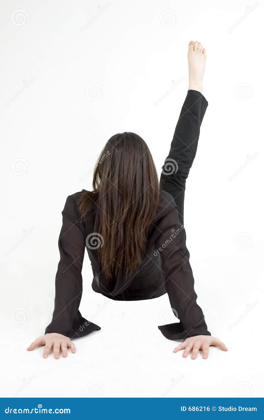 High kick stock photo. Image of arts, high, girl, insight - 686216