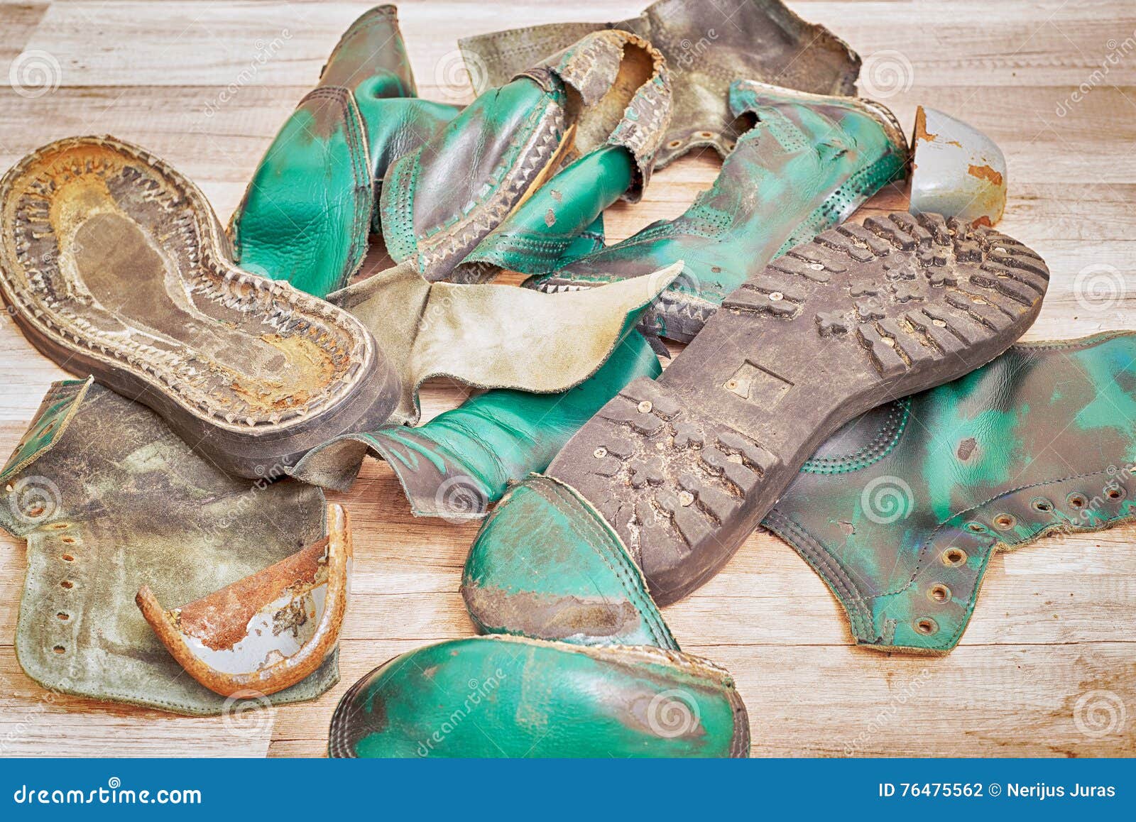 High Leather Boots Templates Stock Photo - Image of dirty, floor: 76475562