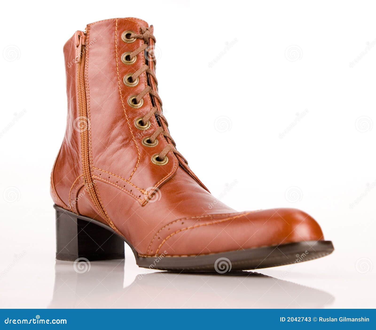 High leg boot. stock image. Image of footgear, chill, fashion - 2042743