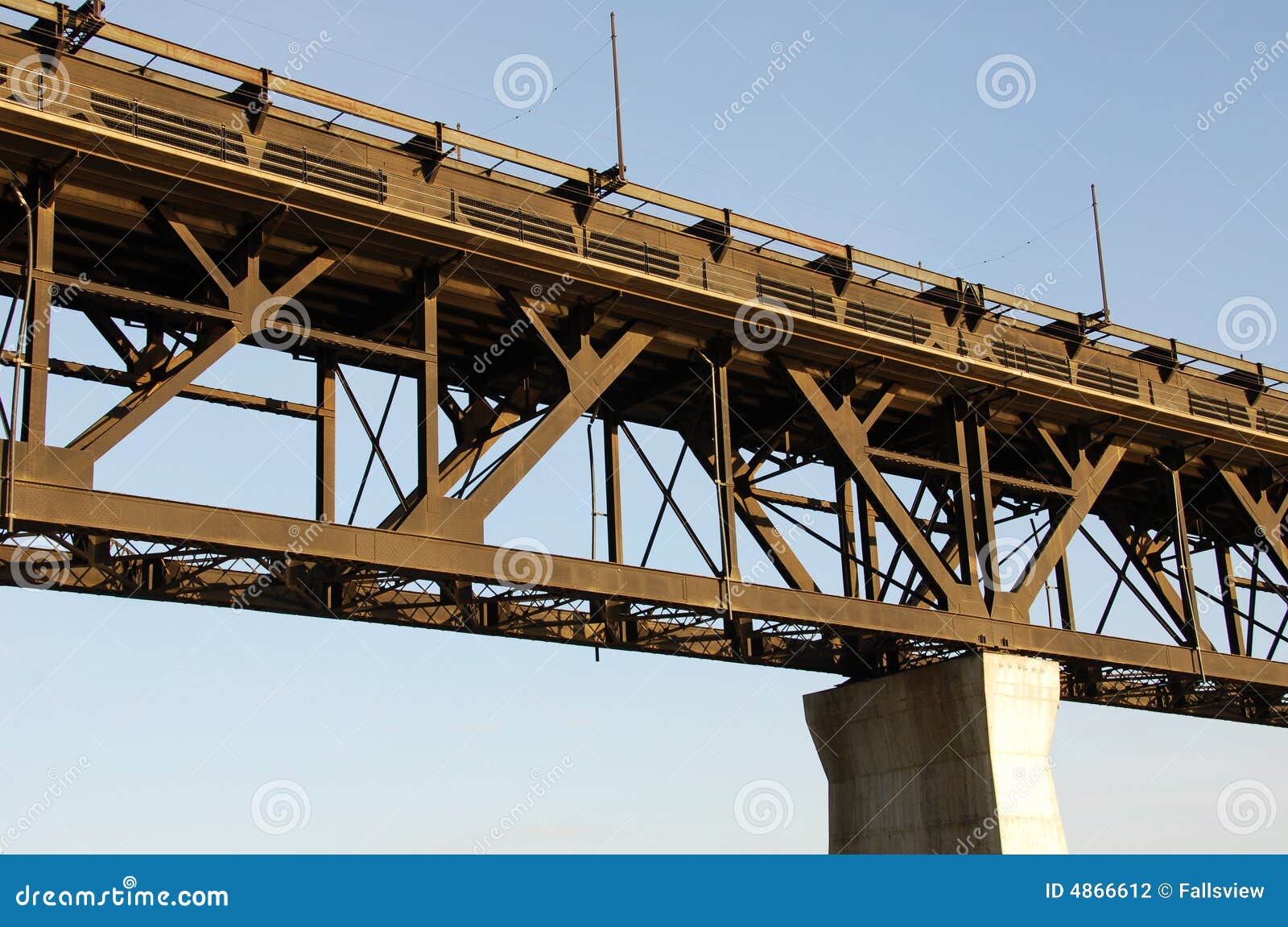 High Level Bridge in Edmonton Stock Photo - Image of alberta, frame ...