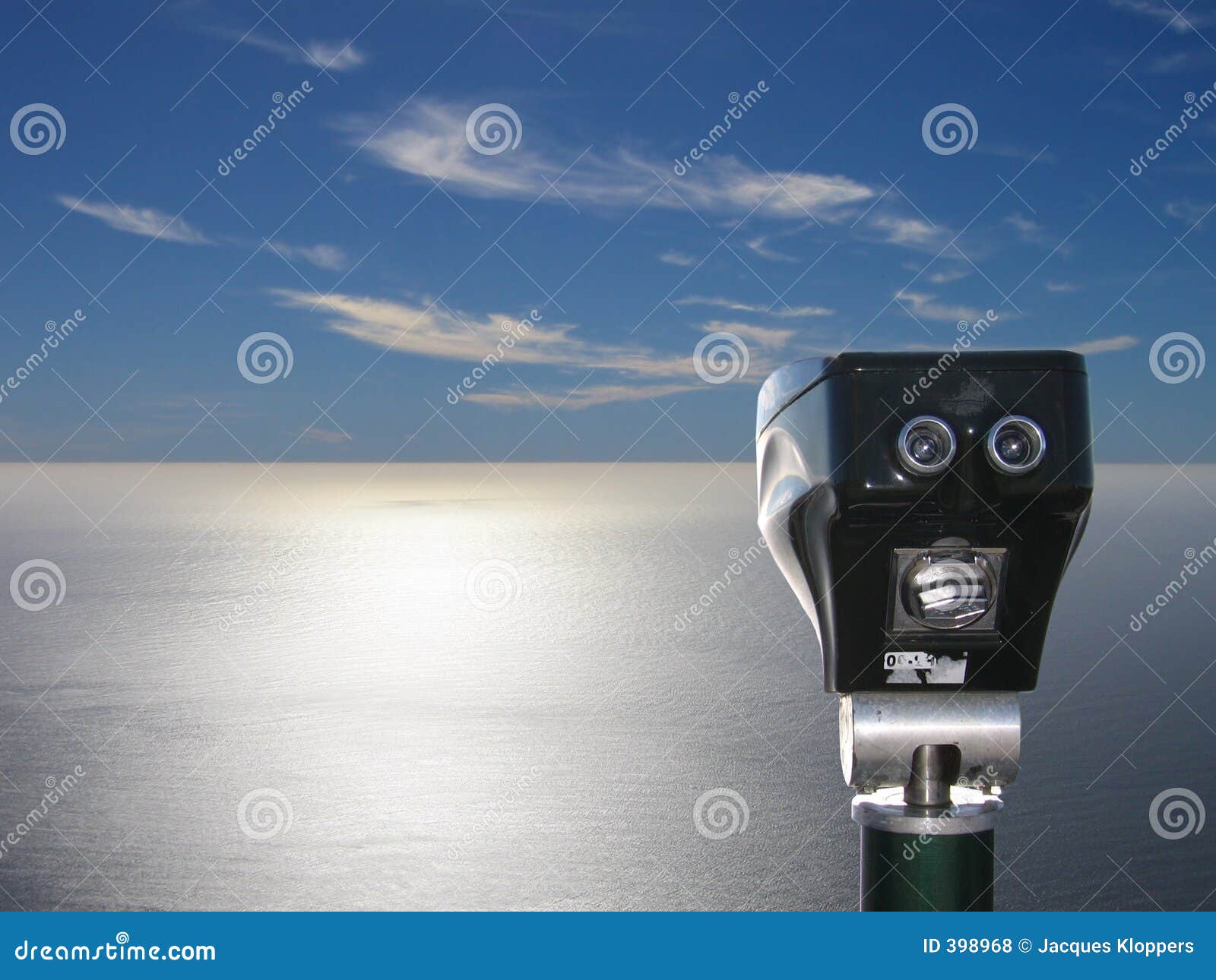 High level look-out stock photo. Image of telescope, perspective - 398968
