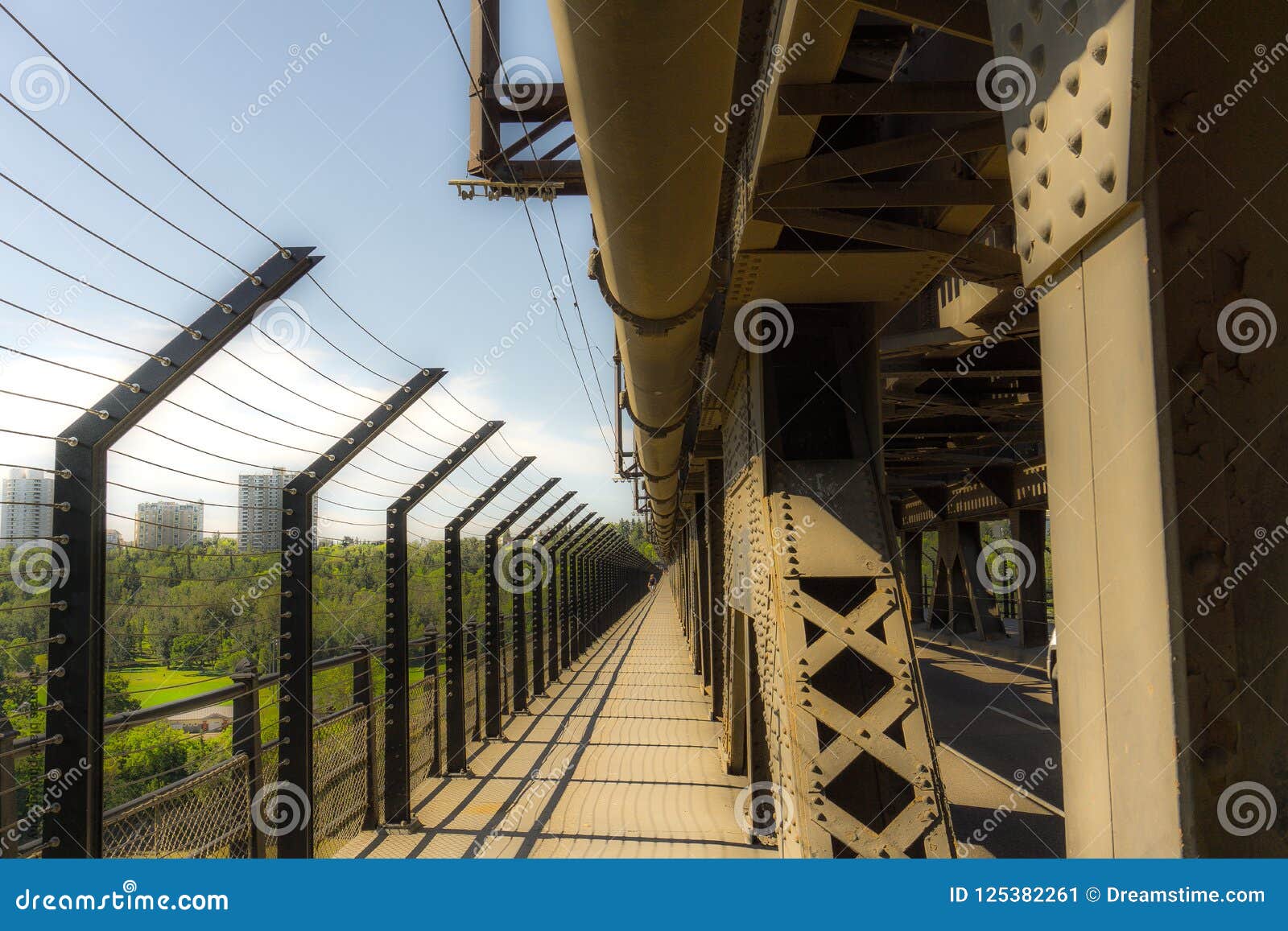 High level walkway stock image. Image of level, walk - 125382261