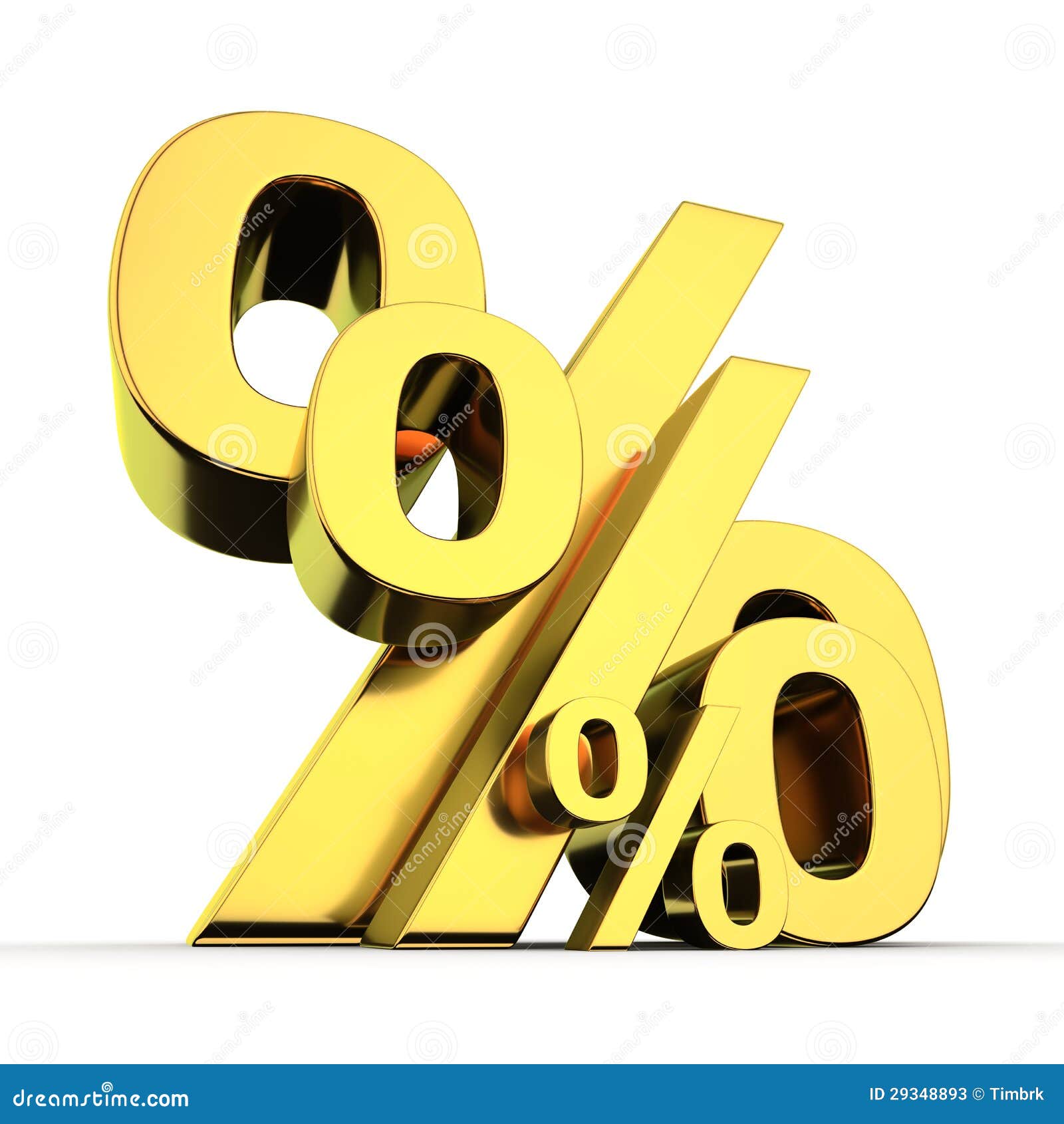 High and low percentages stock illustration. Illustration of finance ...