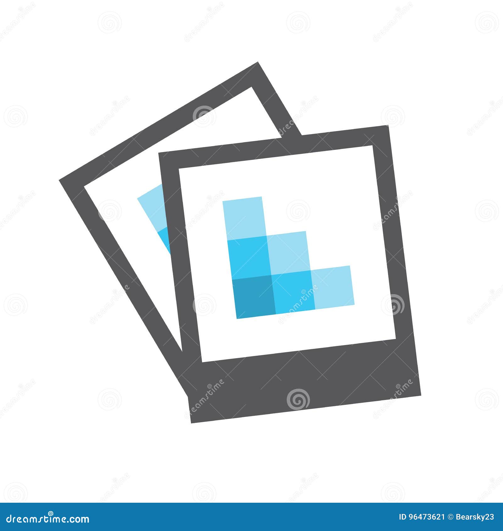 High or Low Res Image Icon - for UI or UX Stock Vector - Illustration ...
