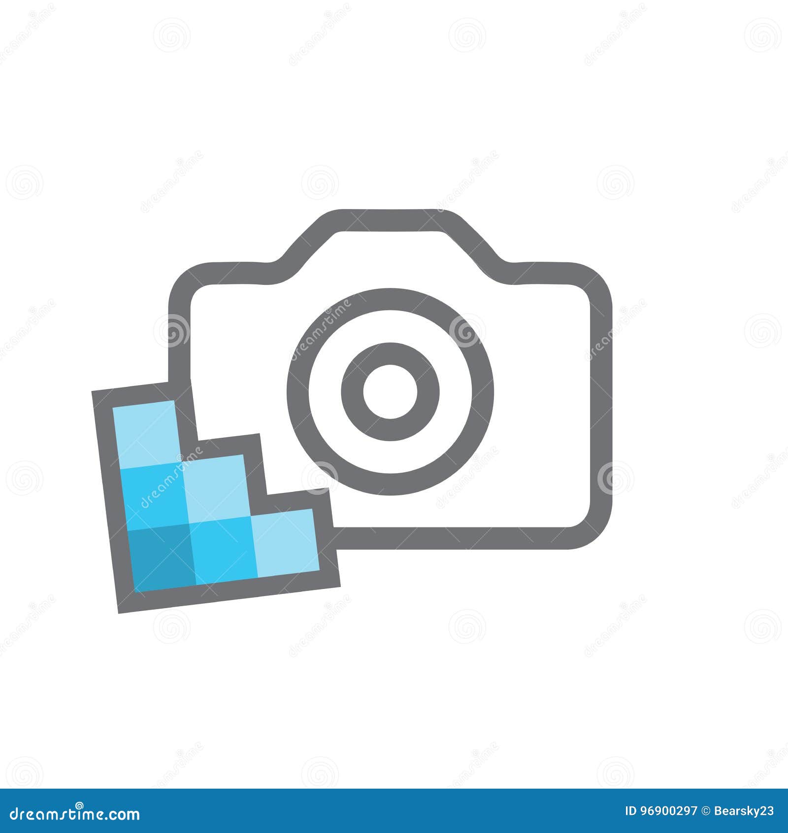 High or Low Res Image Icon - for UI or UX Stock Vector - Illustration ...