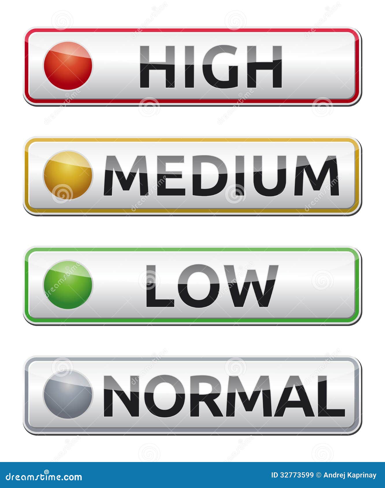 High-medium-low-normal-boards Stock Vector - Illustration of extreme ...