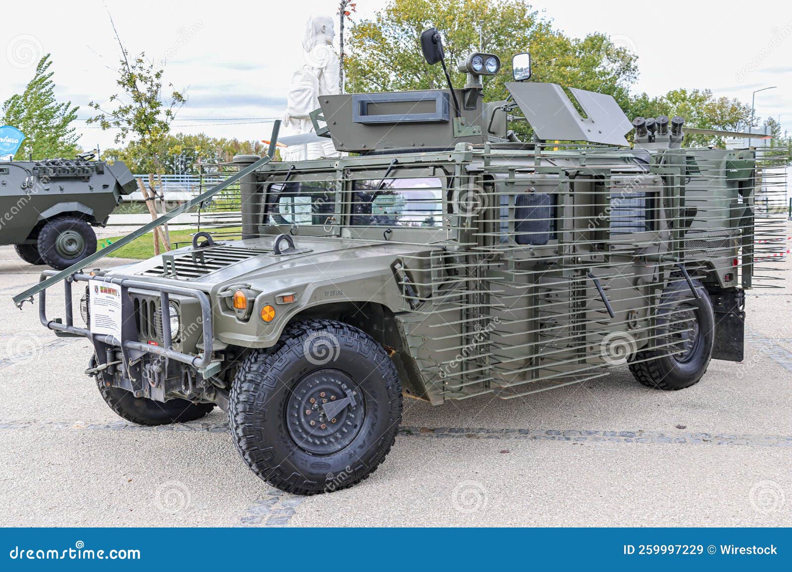 High Mobility Multipurpose Wheeled Armored Military Vehicle (HMMWV ... High Mobility Multipurpose Wheeled Armored Military Vehicle (HMMWV ...