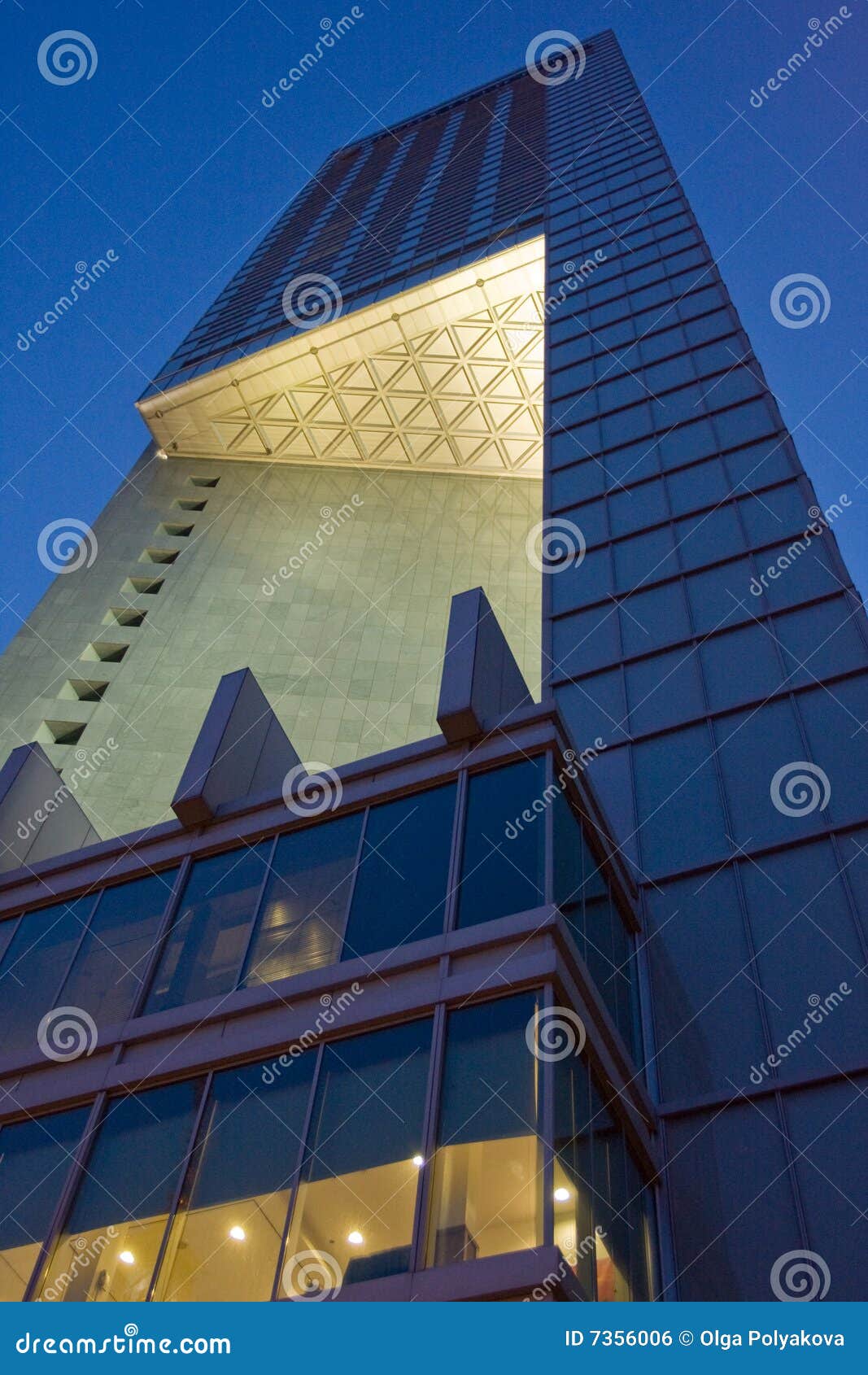 High modern building stock photo. Image of modern, large - 7356006