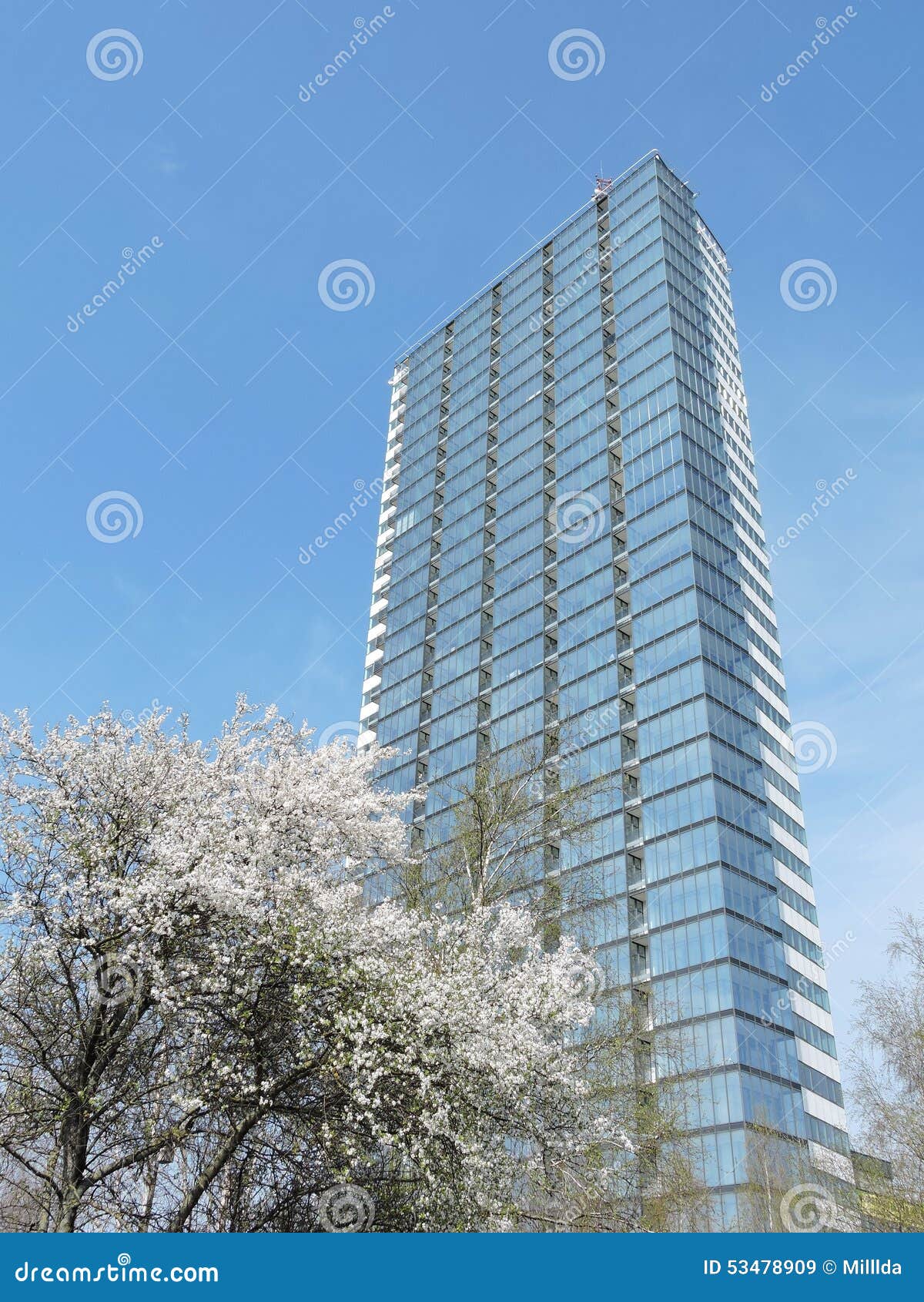 High Modern House , Lithuania Stock Image - Image of spring, populated ...