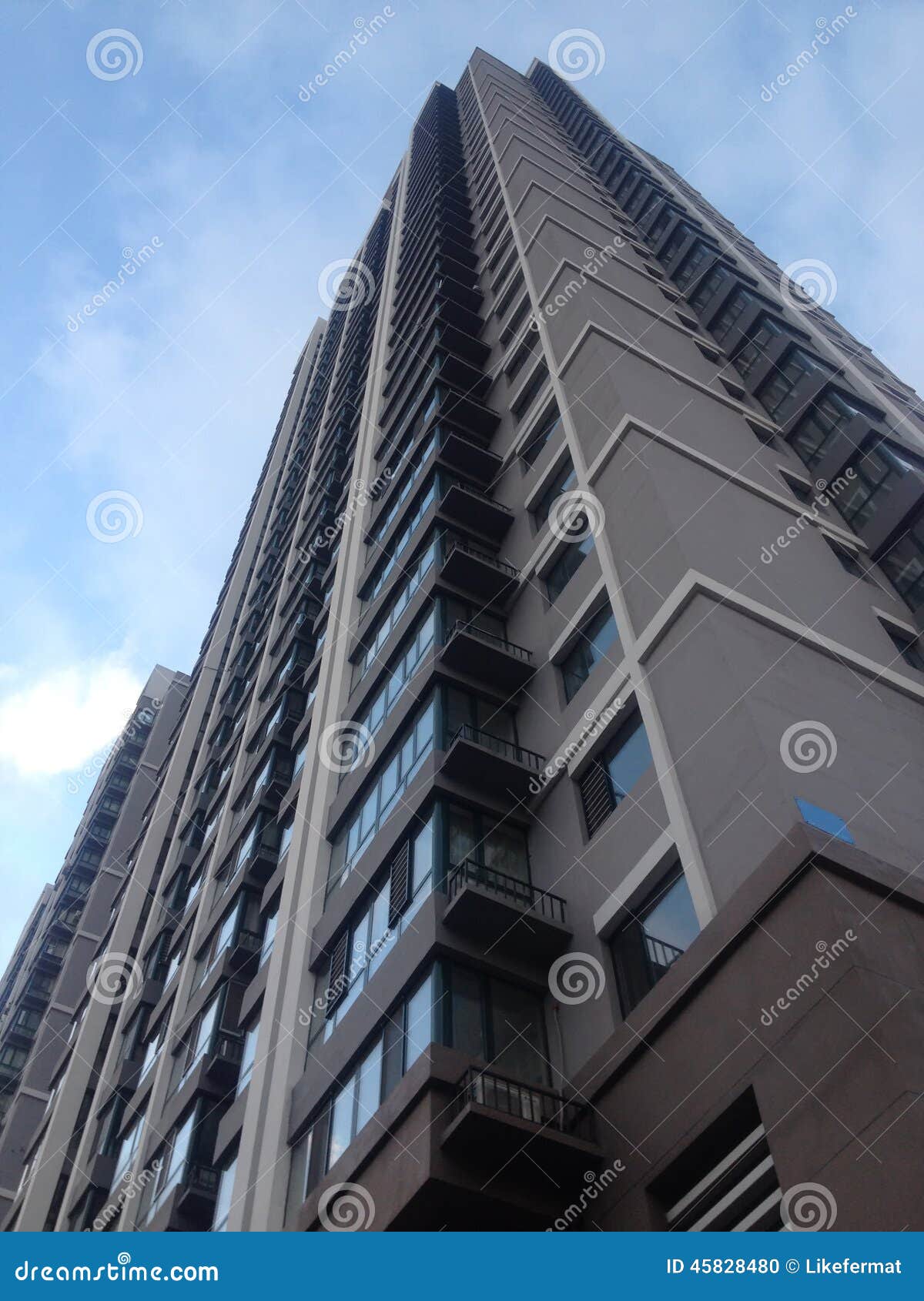 High modern skyscraper stock photo. Image of business - 45828480