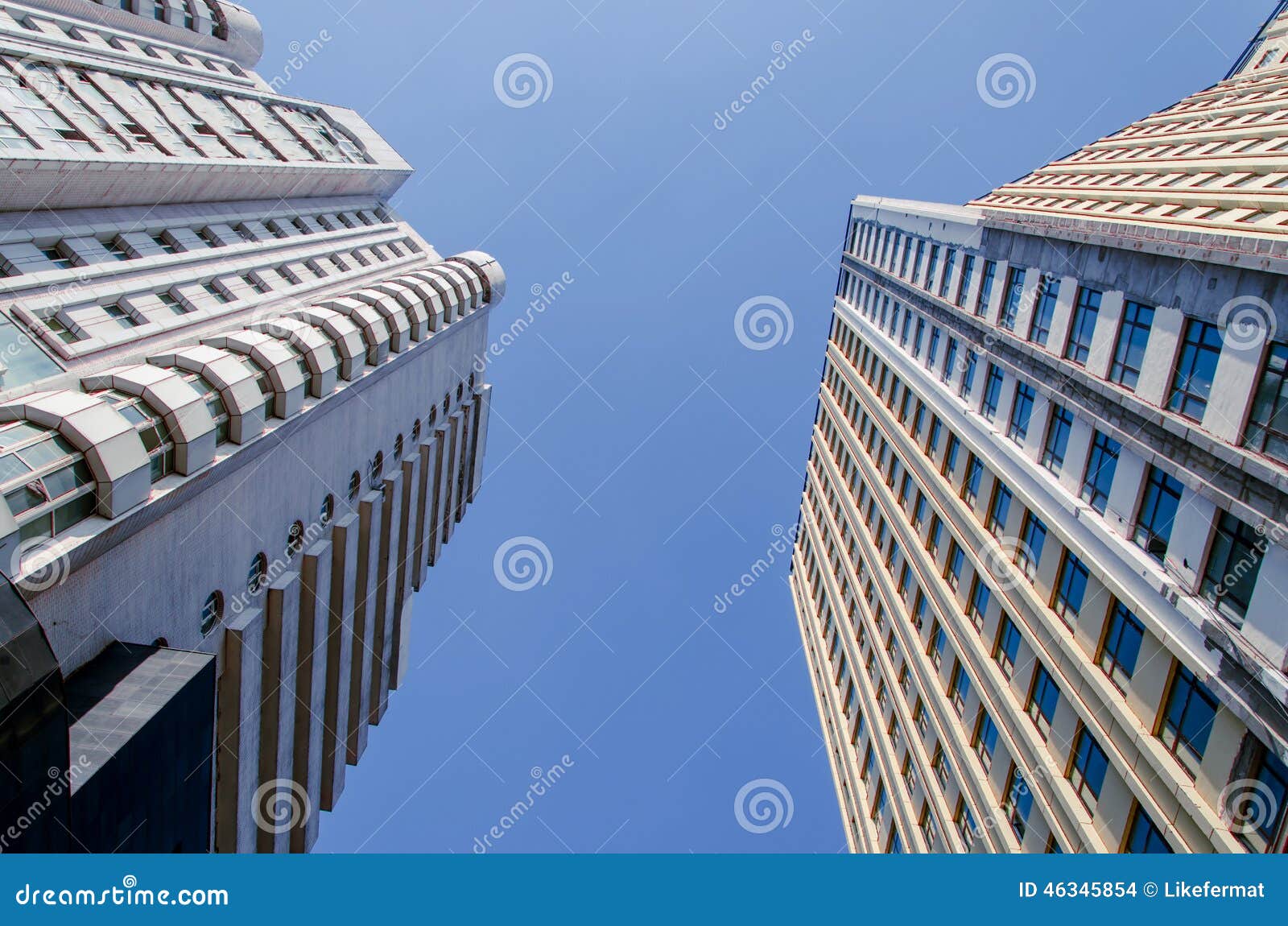 High modern skyscraper stock photo. Image of building - 46345854