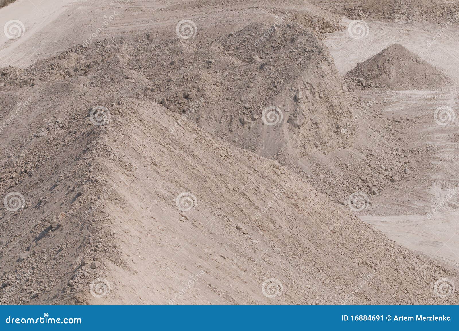 High mound of waste stock image. Image of tranquil, pebble - 16884691