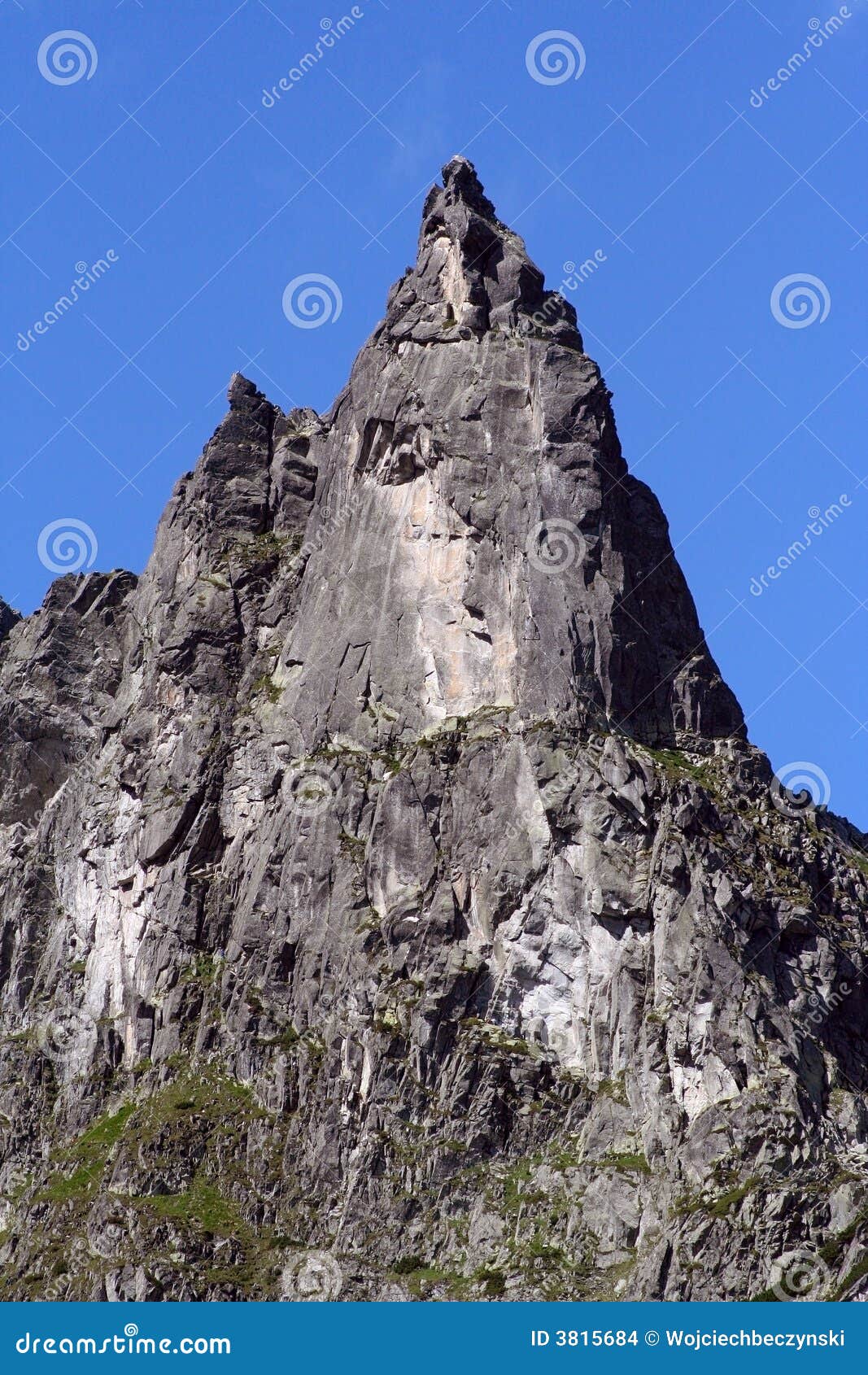 High mountain stock photo. Image of range, hill, cliff - 3815684