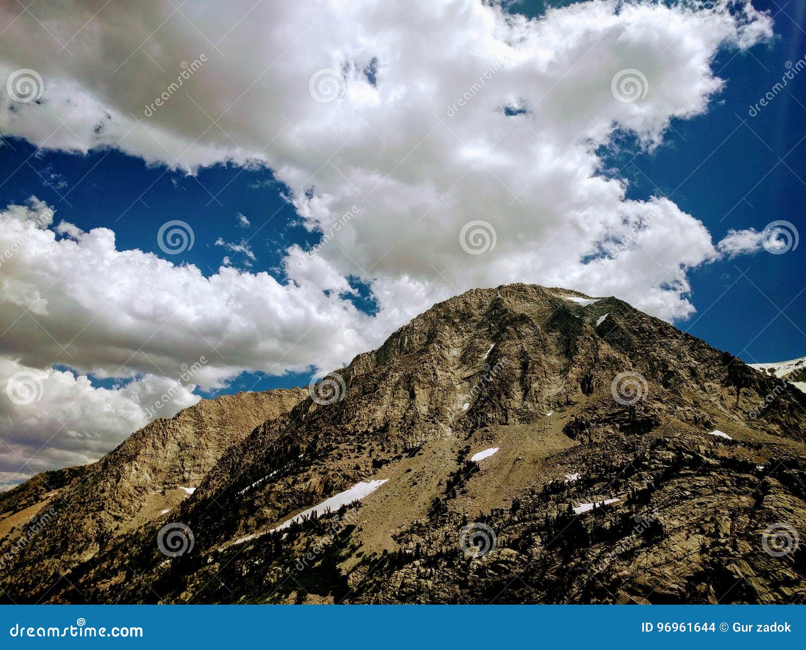 High mountain stock photo. Image of mountain, nice, high - 96961644