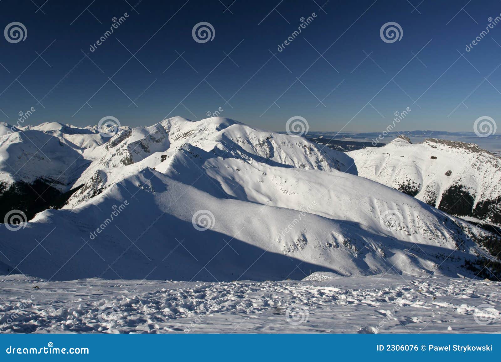 High mountain in the snow stock photo. Image of mountains - 2306076