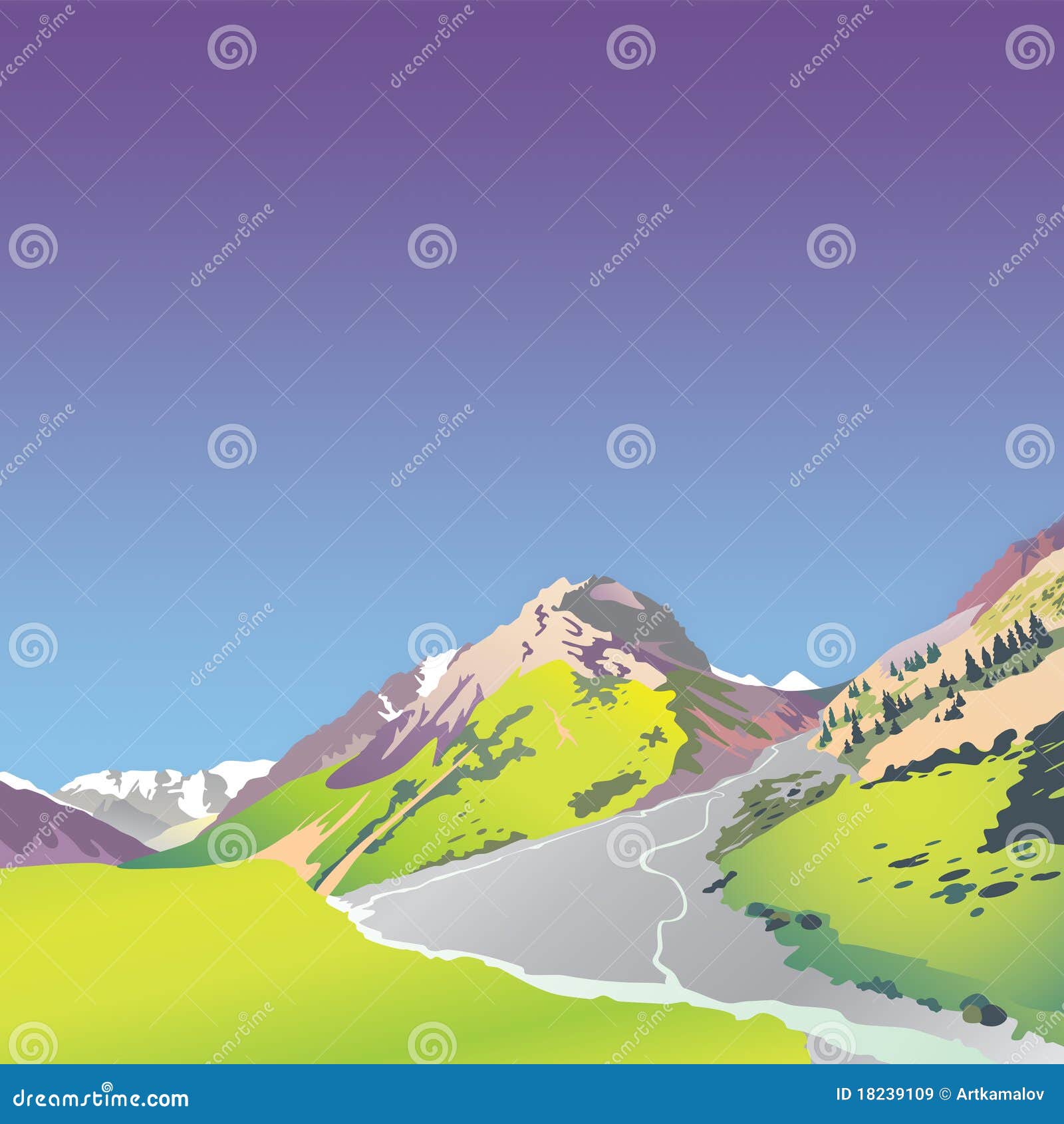Mountain Gorge Stock Illustrations – 1,295 Mountain Gorge Stock ...