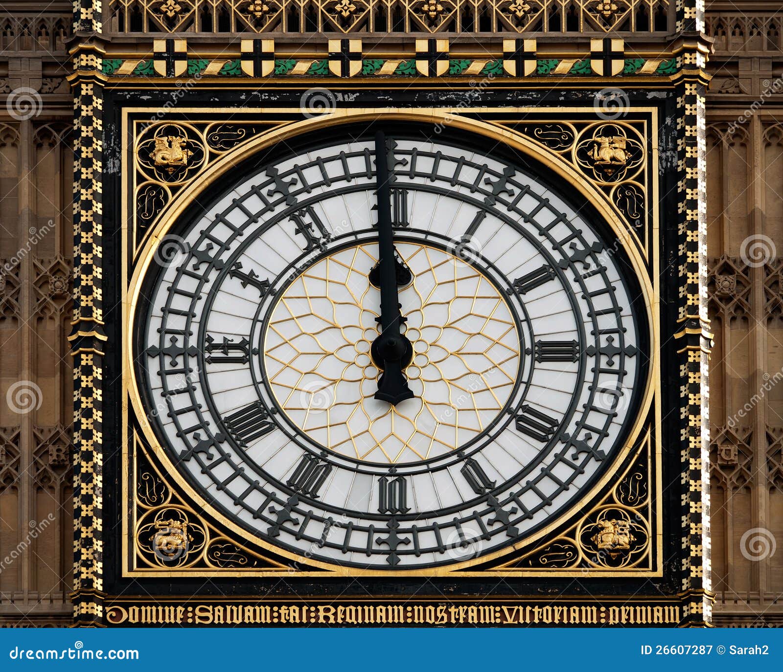 High Noon at Big Ben, London, UK Stock Image - Image of kingdom ...