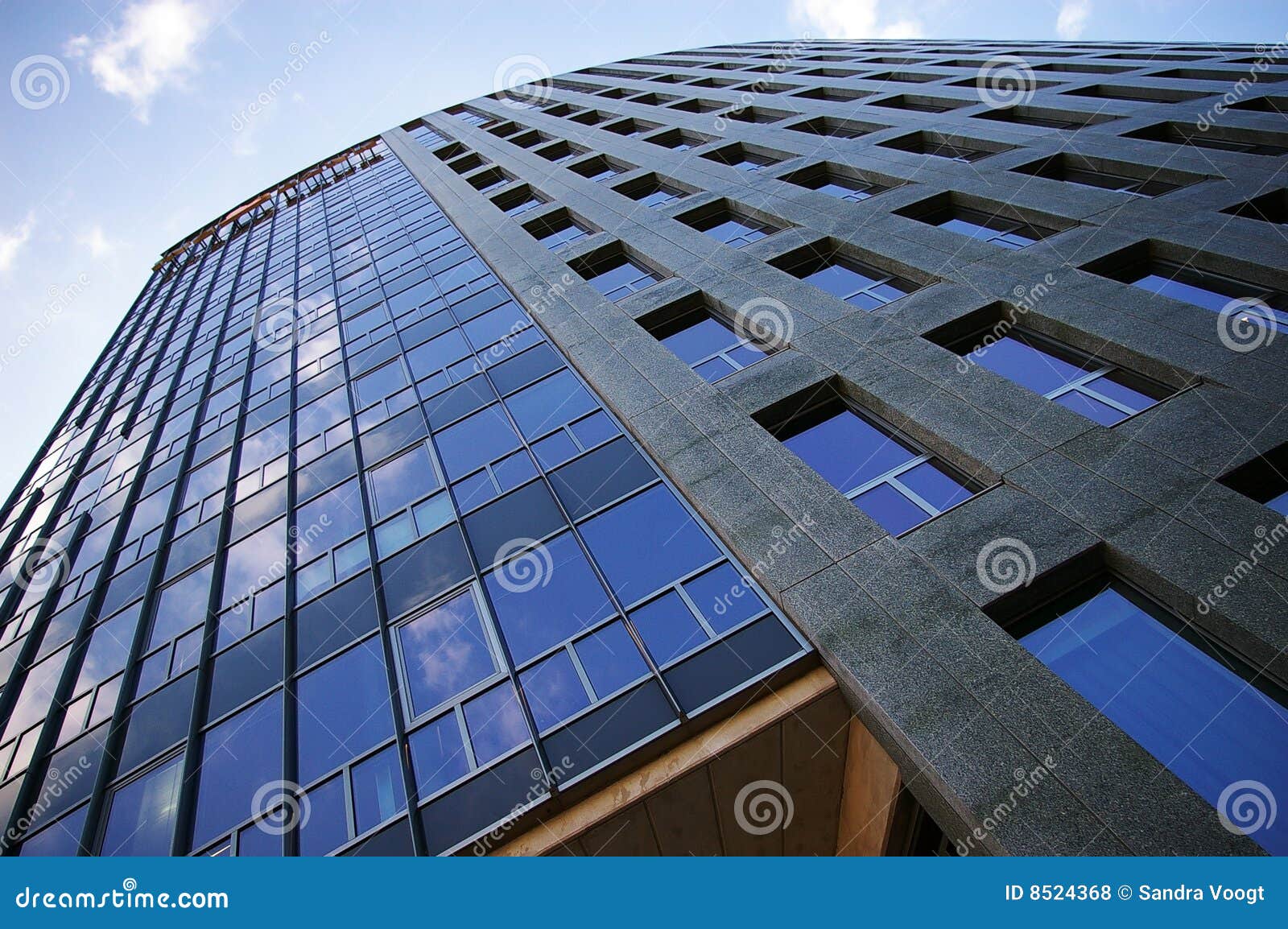 High office building stock photo. Image of glass, exterior - 8524368